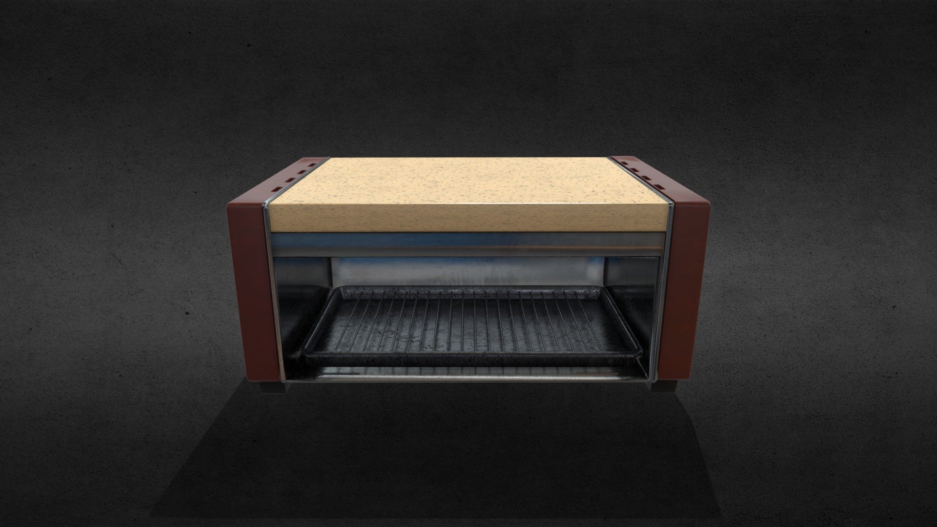 Flatbed Toaster 3D Model - 3D model by CGHawk (@anagenema) [124f2a2 ...