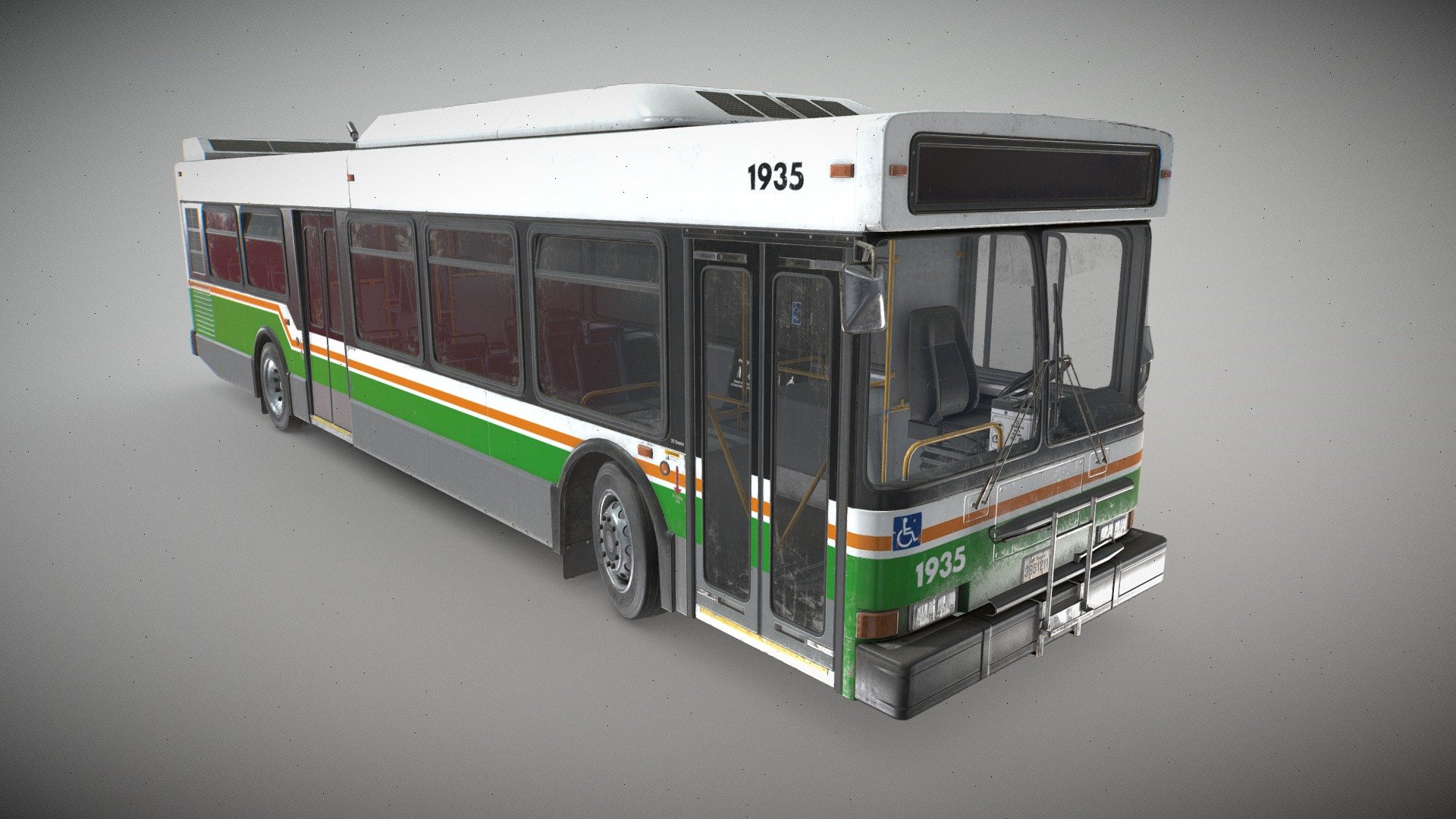 City Bus V3 - Low Poly - Buy Royalty Free 3D model by MSWoodvine ...