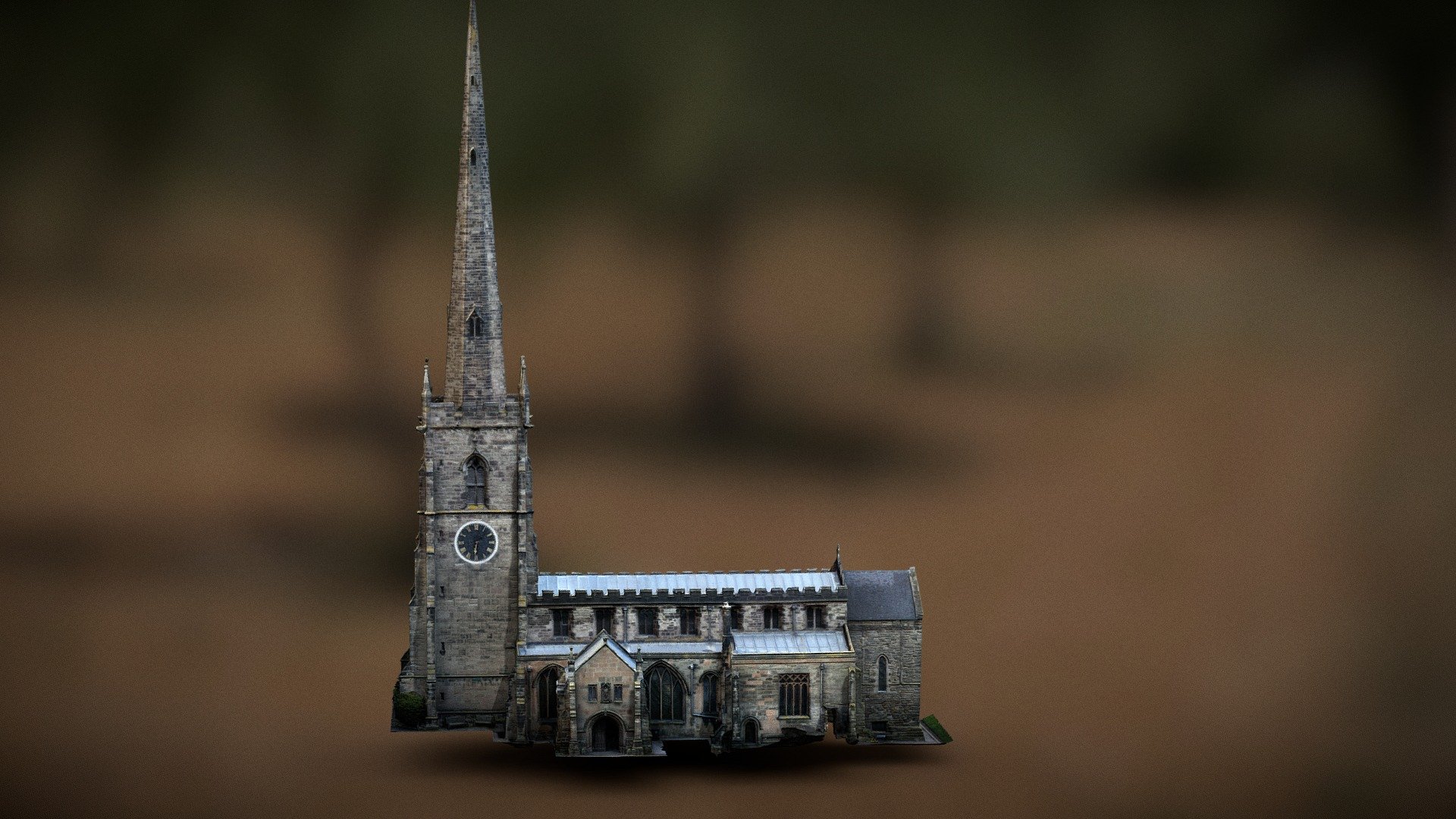 St. Wystan's Church, Repton, Derbyshire - 3D model by Preservia - See ...