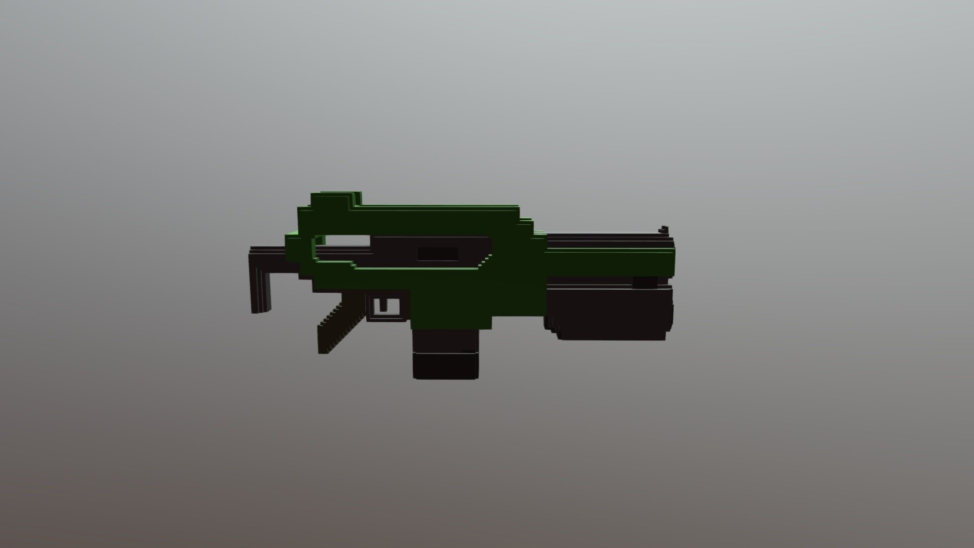 Voxel Rifle - 3D model by Eduardo Pereira Moreira (@edupm) [125047d ...