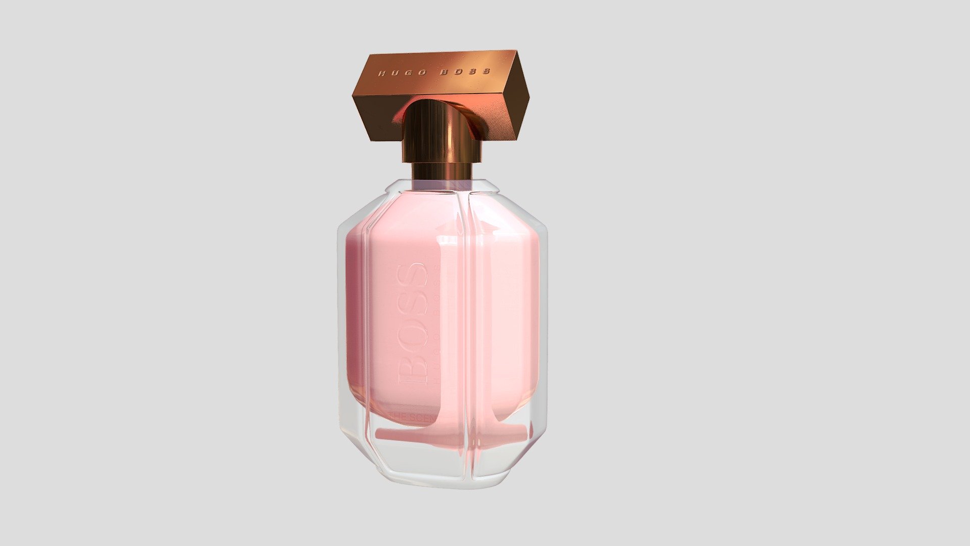 Hugo Boss The Scent Perfume - 3D model by Illyana (@slouchdesignstudio ...