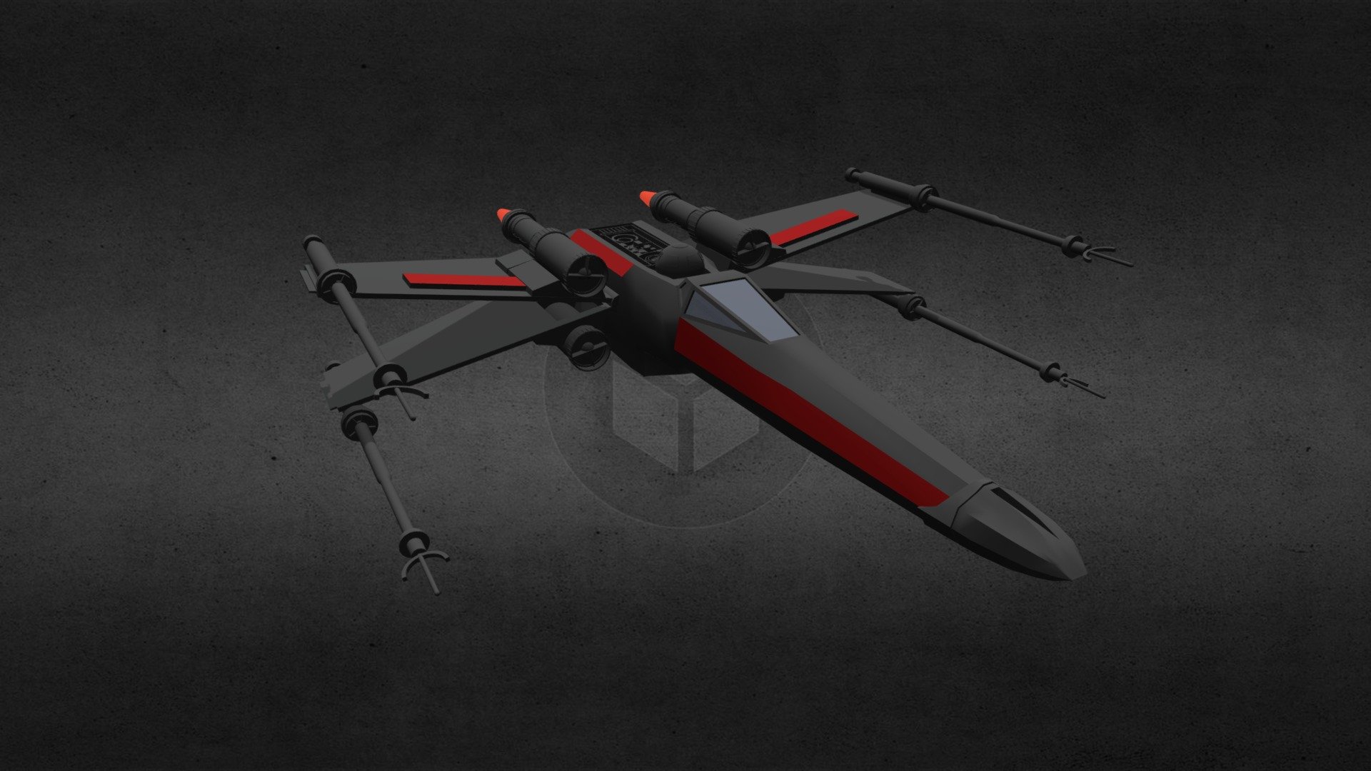 X Wing - 3D model by vic.salas [1253132] - Sketchfab