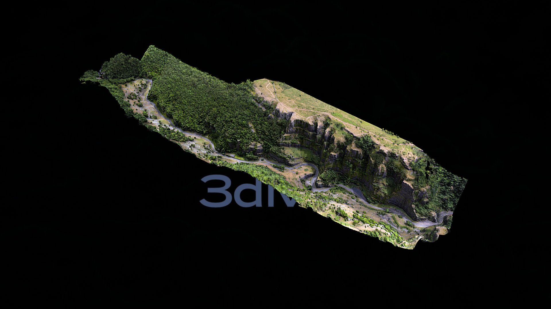 Cheddar Gorge - 3D model by 3dmb [125371f] - Sketchfab