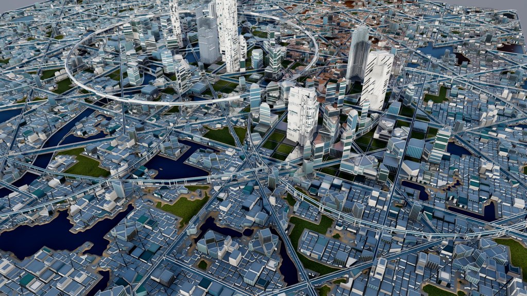 City - A 3D model collection by rodericklaw - Sketchfab