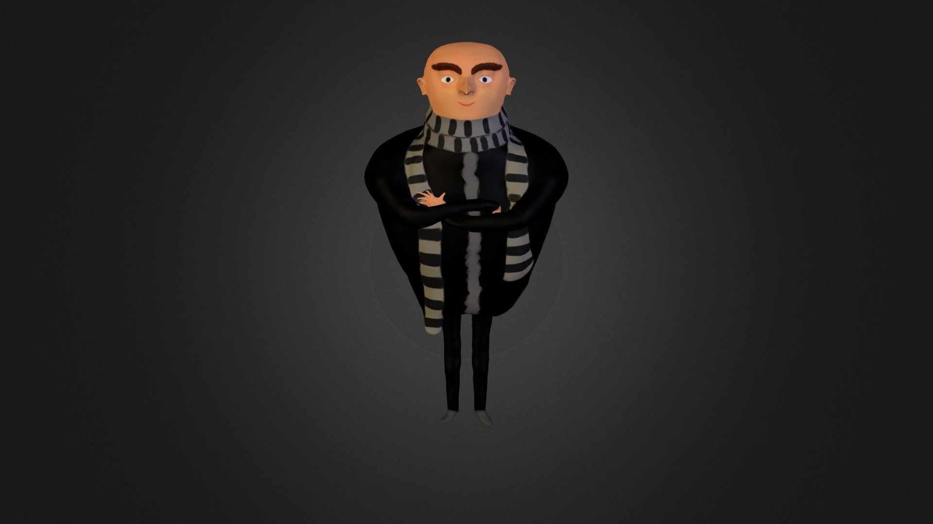 Gru - 3D model by leopoly [12574bb] - Sketchfab