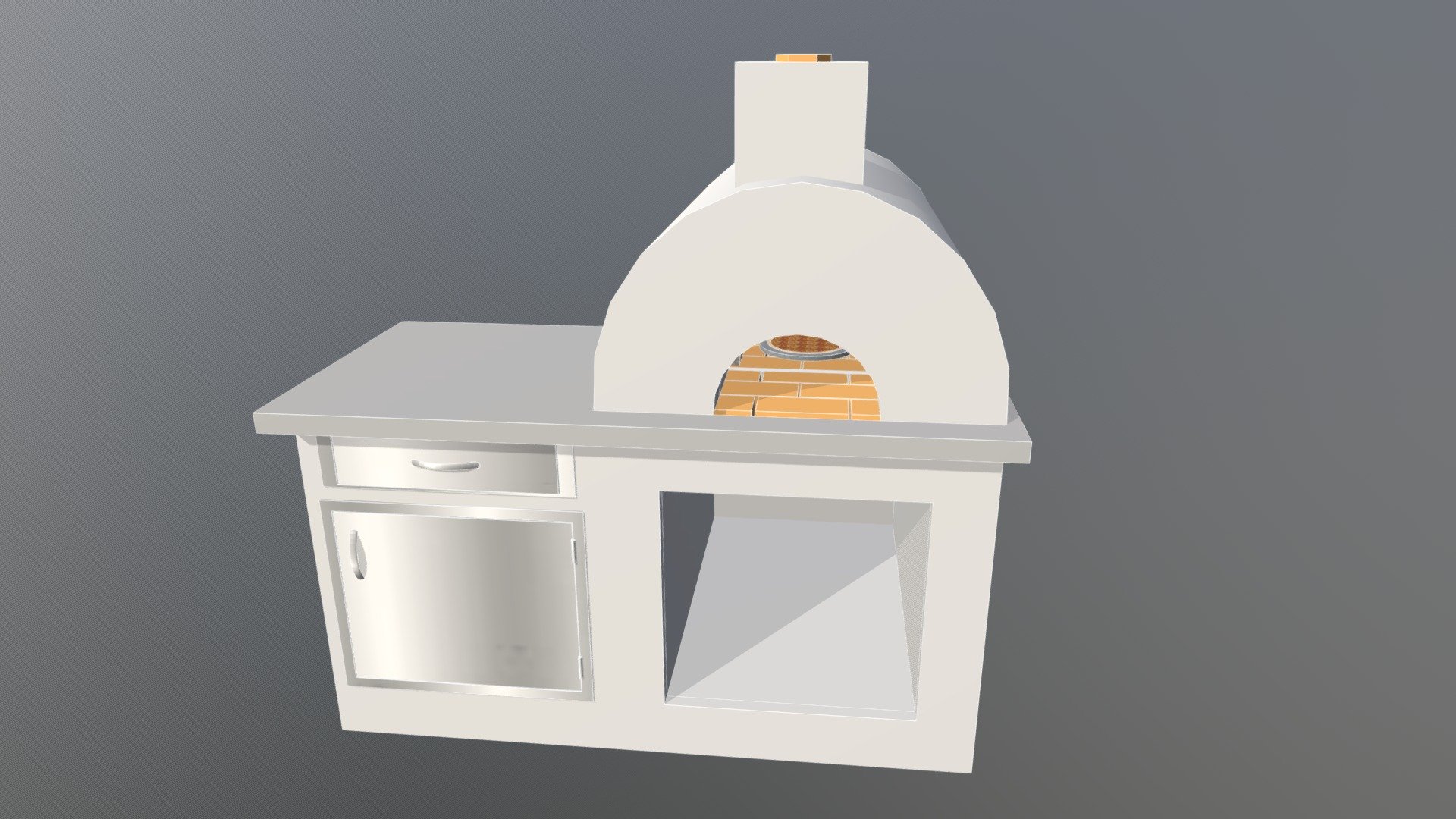 Custom Pizza Oven - 3D model by danielmond [125756d] - Sketchfab