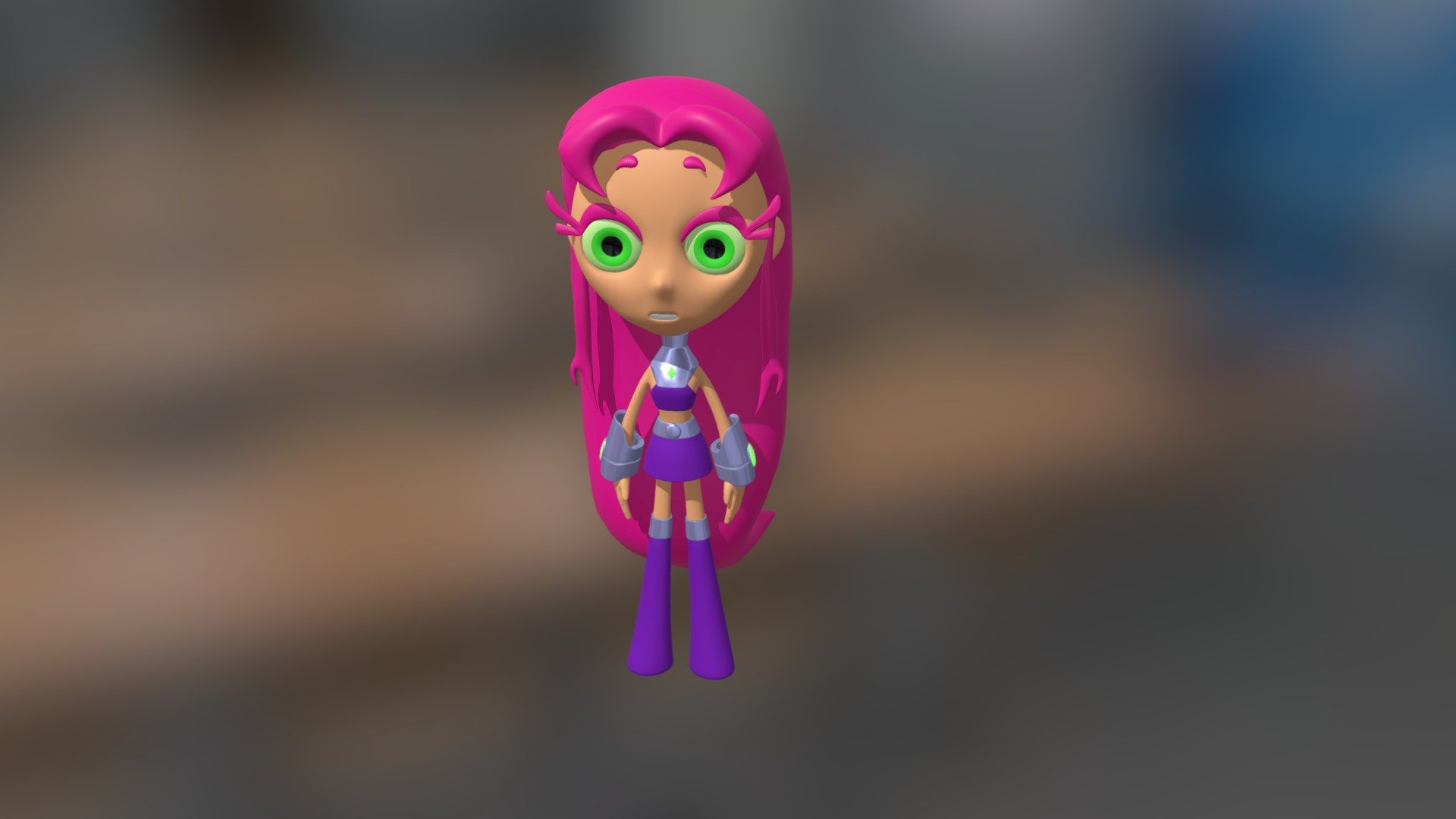 Starfire - 3D model by Minh.Huy [12578d3] - Sketchfab
