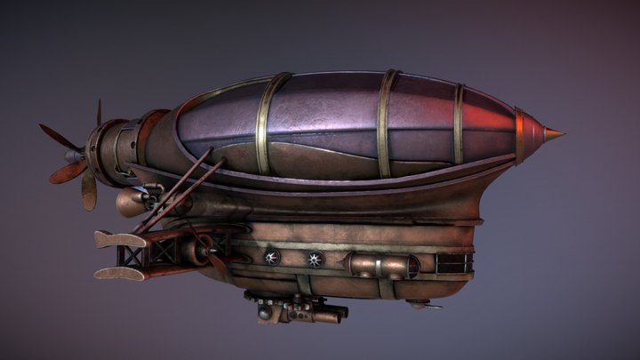 Zeppelin 3D models - Sketchfab