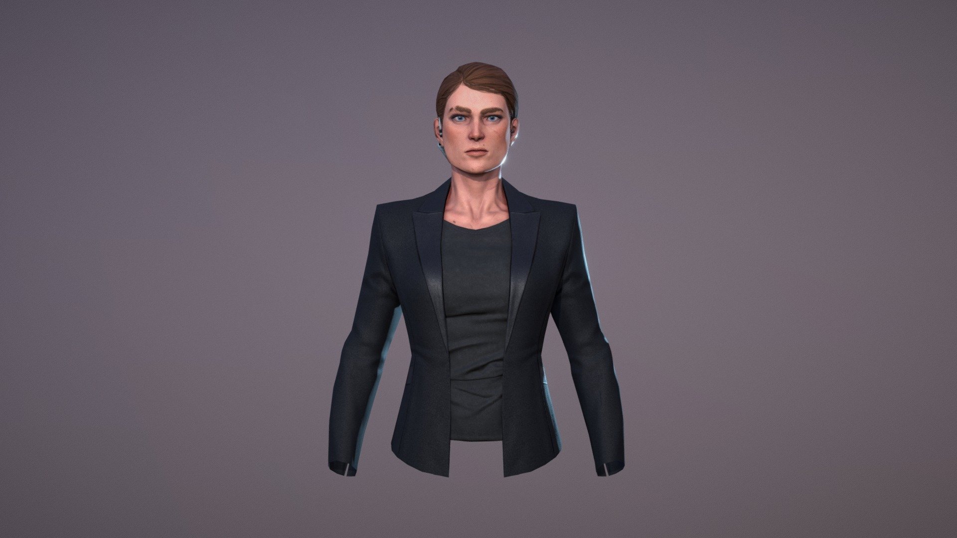 Bodyguard Woman - 3D model by Sterna [1258884] - Sketchfab
