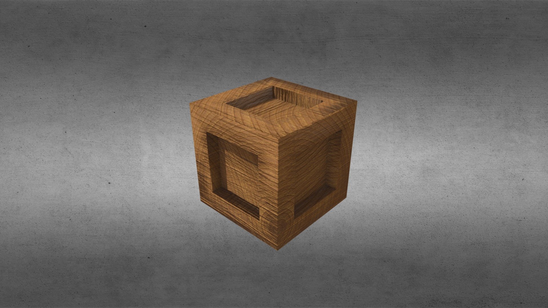 wood box - 3D model by kate (@11kirakira00s) [1259a72] - Sketchfab