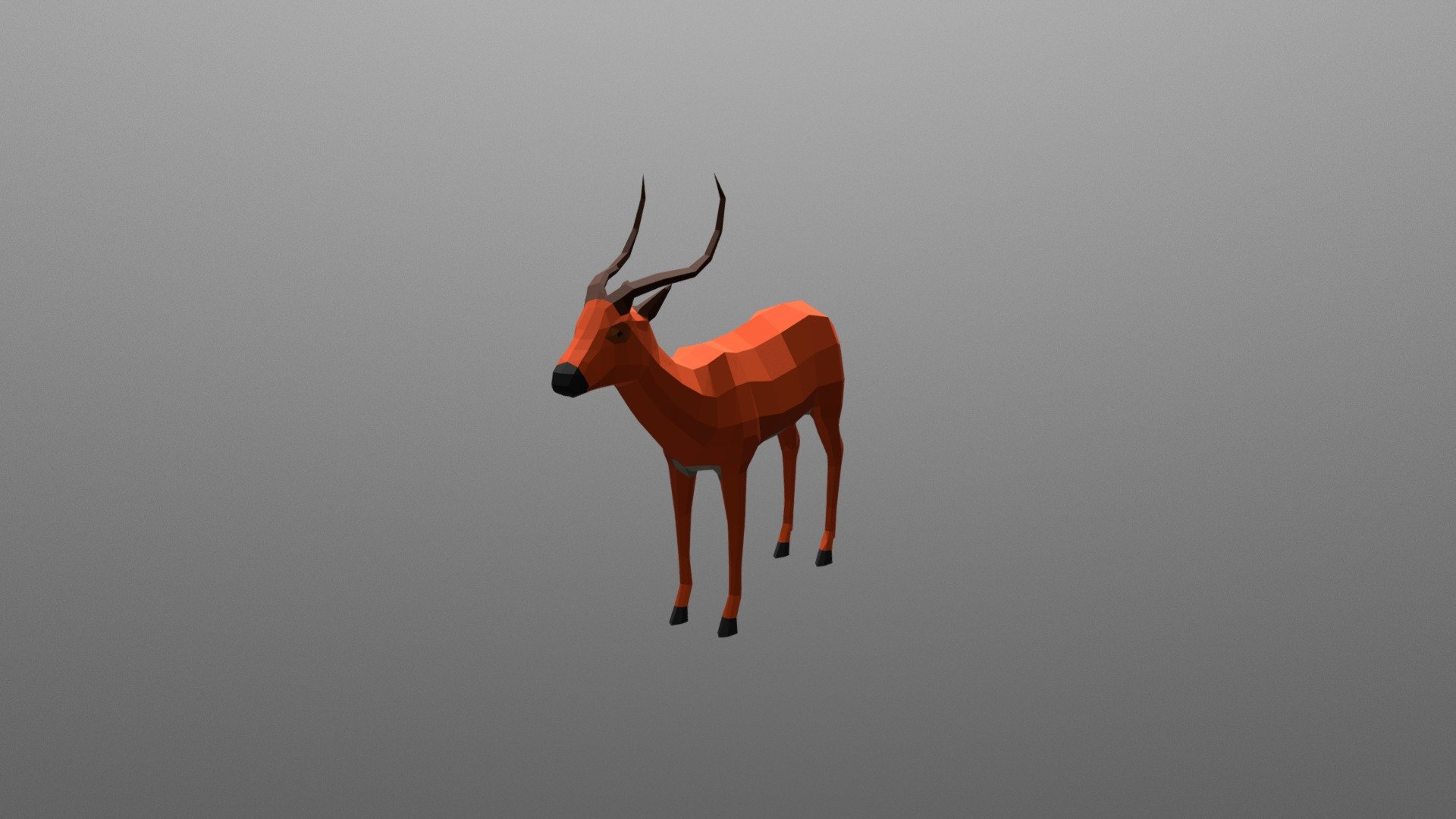 Antelope Poly - Buy Royalty Free 3D model by Rifat3D [125b601 ...