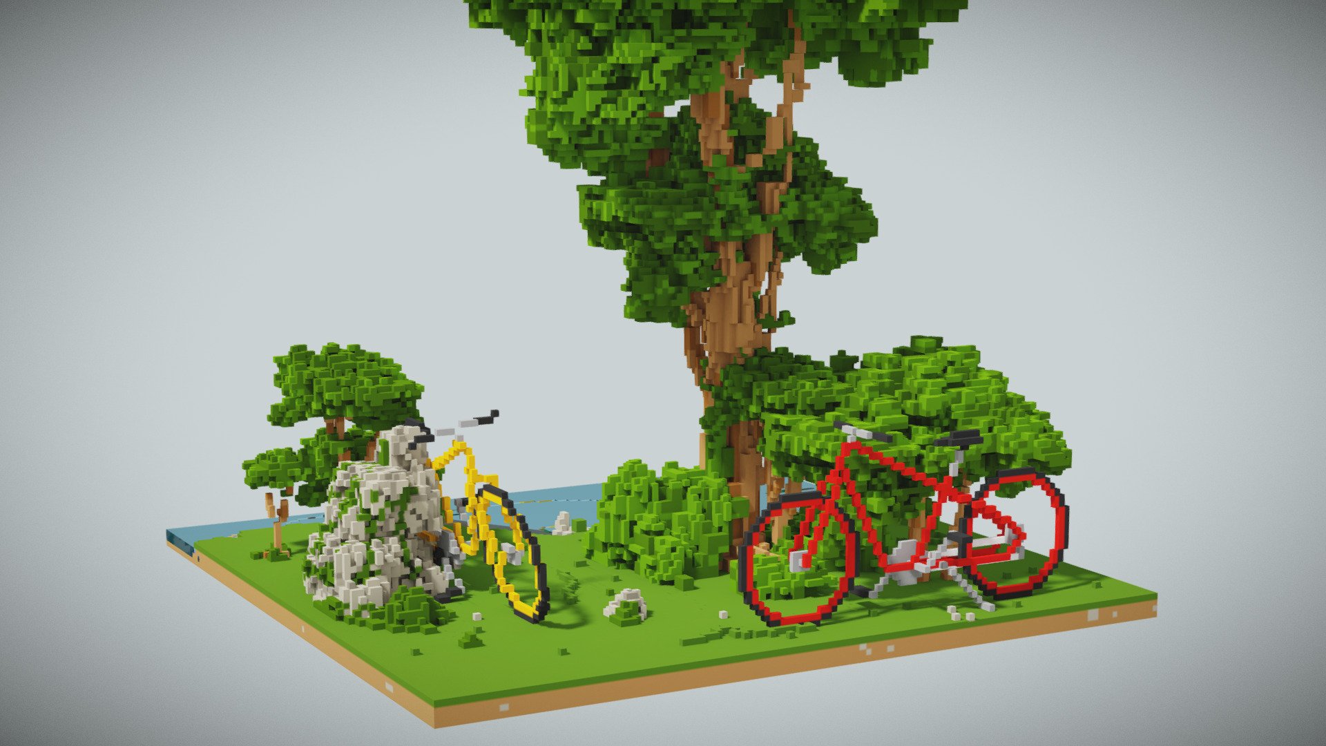 Bicycles - 3D model by Kyan0s [125d2e8] - Sketchfab