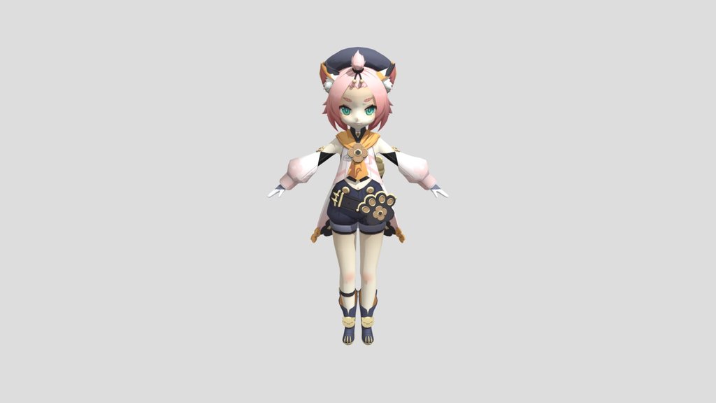 Genshin Impact - A 3D model collection by haremman34 - Sketchfab