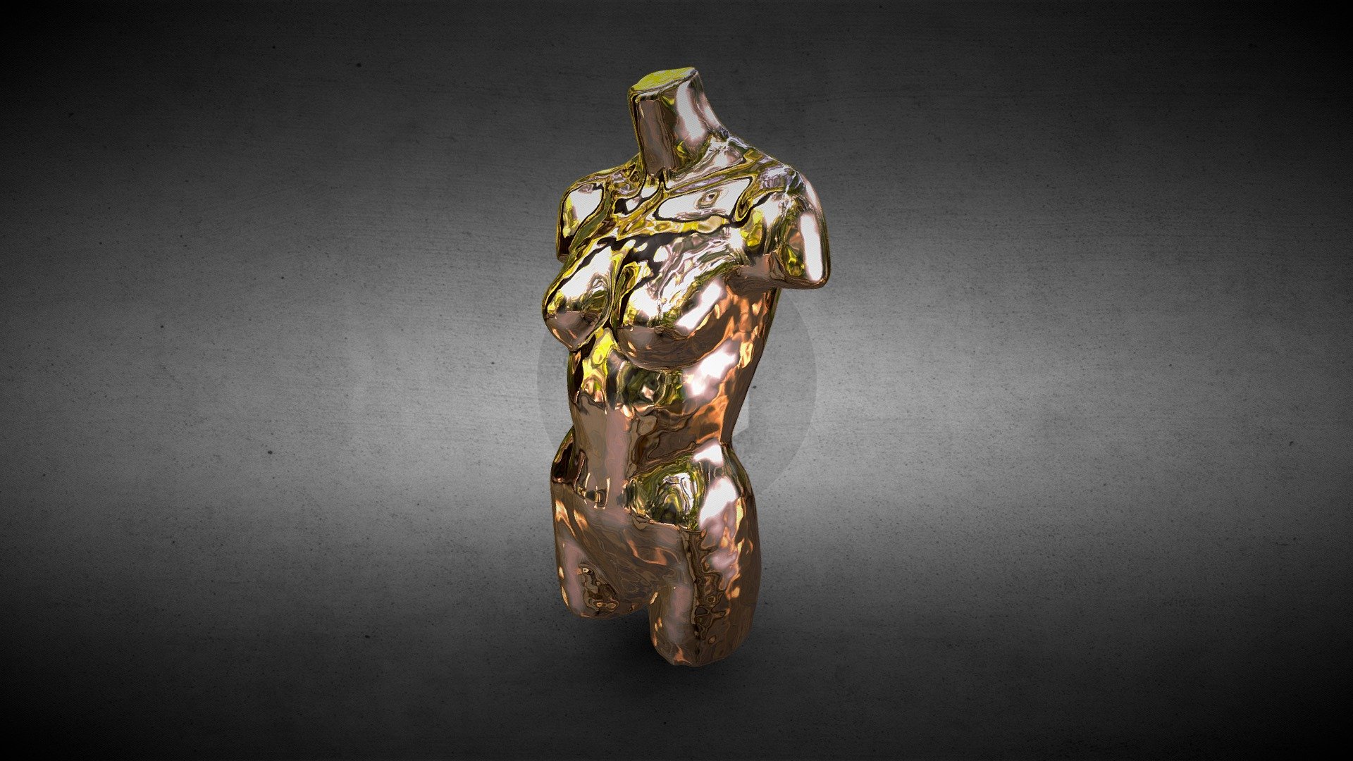 Torso - 3D model by Moshe Caine (@moshecaine) [125f637] - Sketchfab