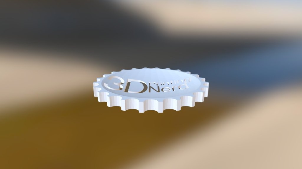 3D Printing Nerd Coin - 3D model by ScratchyCAD [12608f5] - Sketchfab