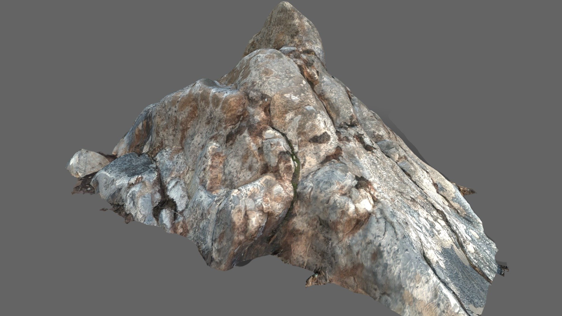 Rock - realistic 3D model of a rock - Download Free 3D model by ezugi ...