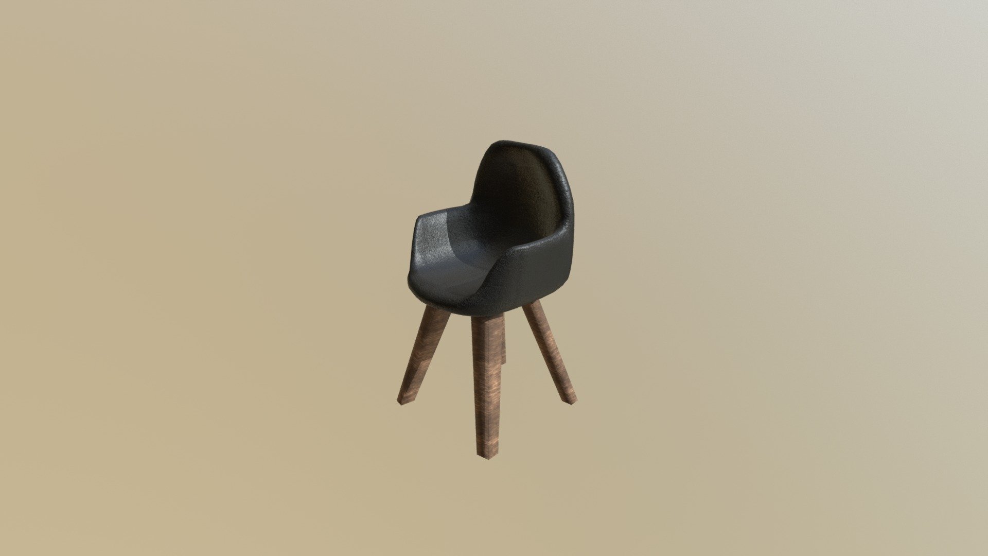 Stoel - 3D model by AmberPfister [126376d] - Sketchfab