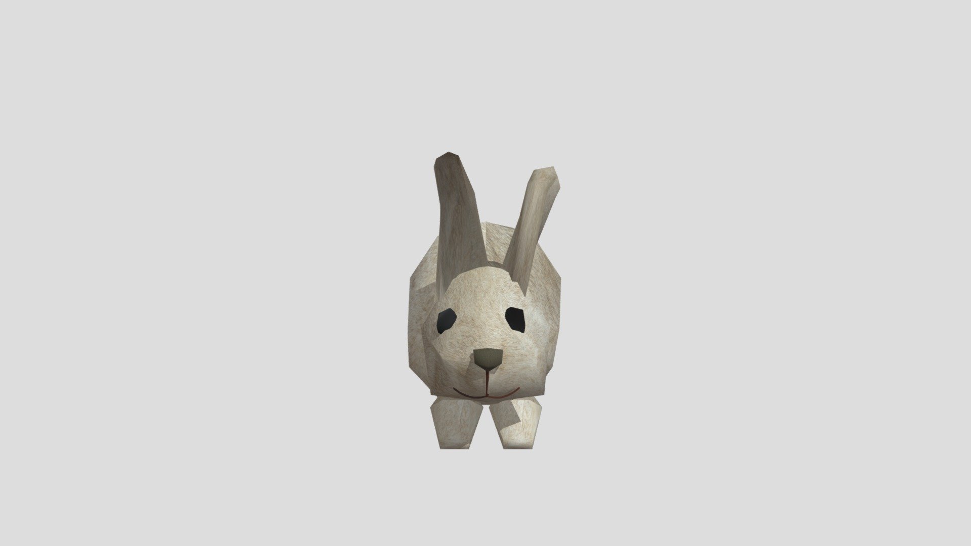 Rabbit - Download Free 3D model by Andy (@jueguanyu) [12642df] - Sketchfab