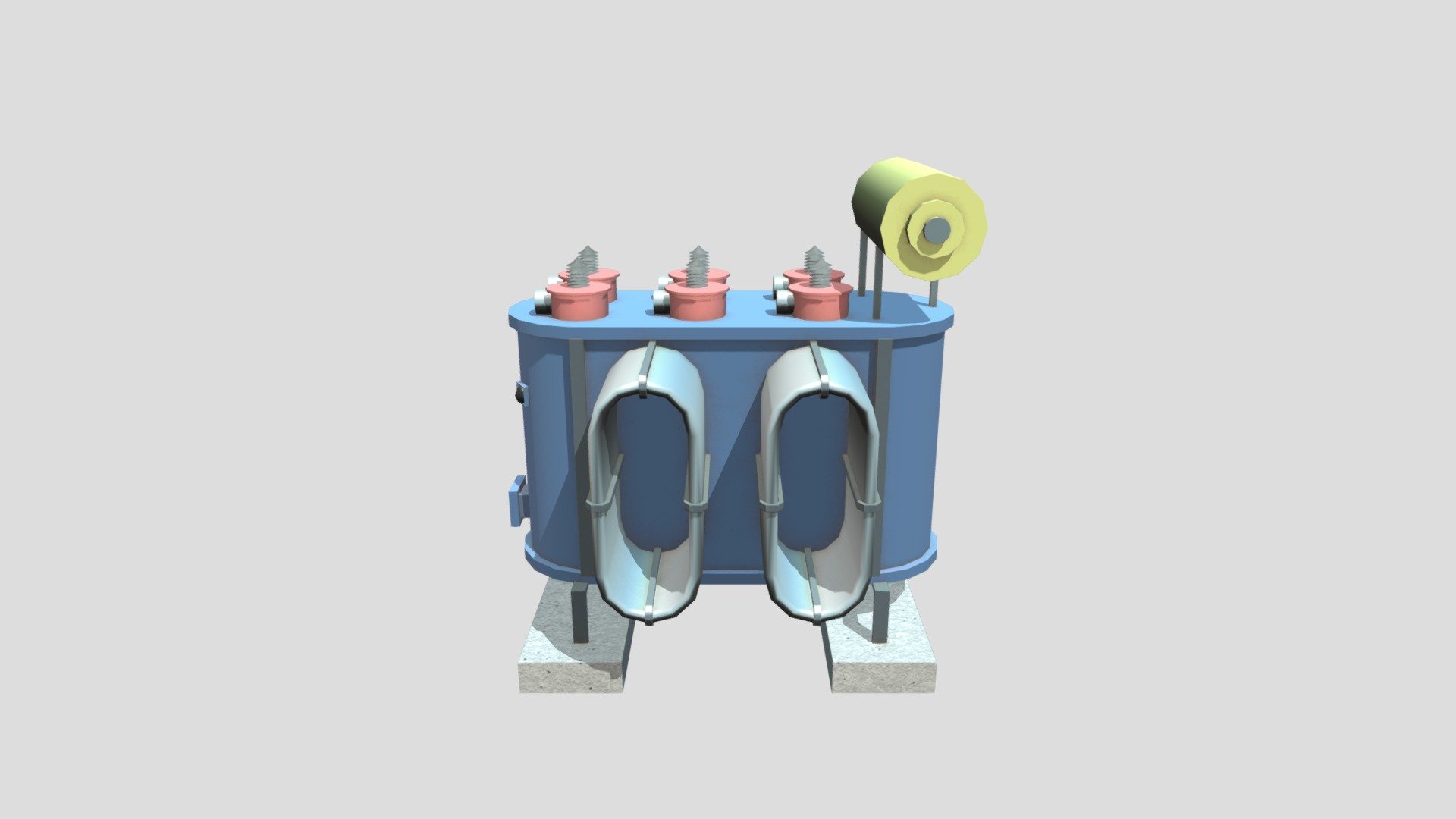 Power transformer - 3D model by arpoint [12645d6] - Sketchfab