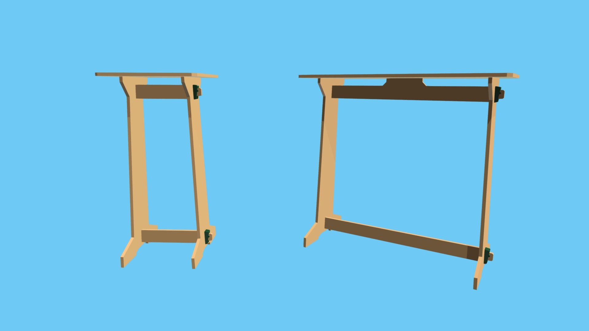 The KUSABI Plinth & Table - 3D model by Joe Thomas Design ...
