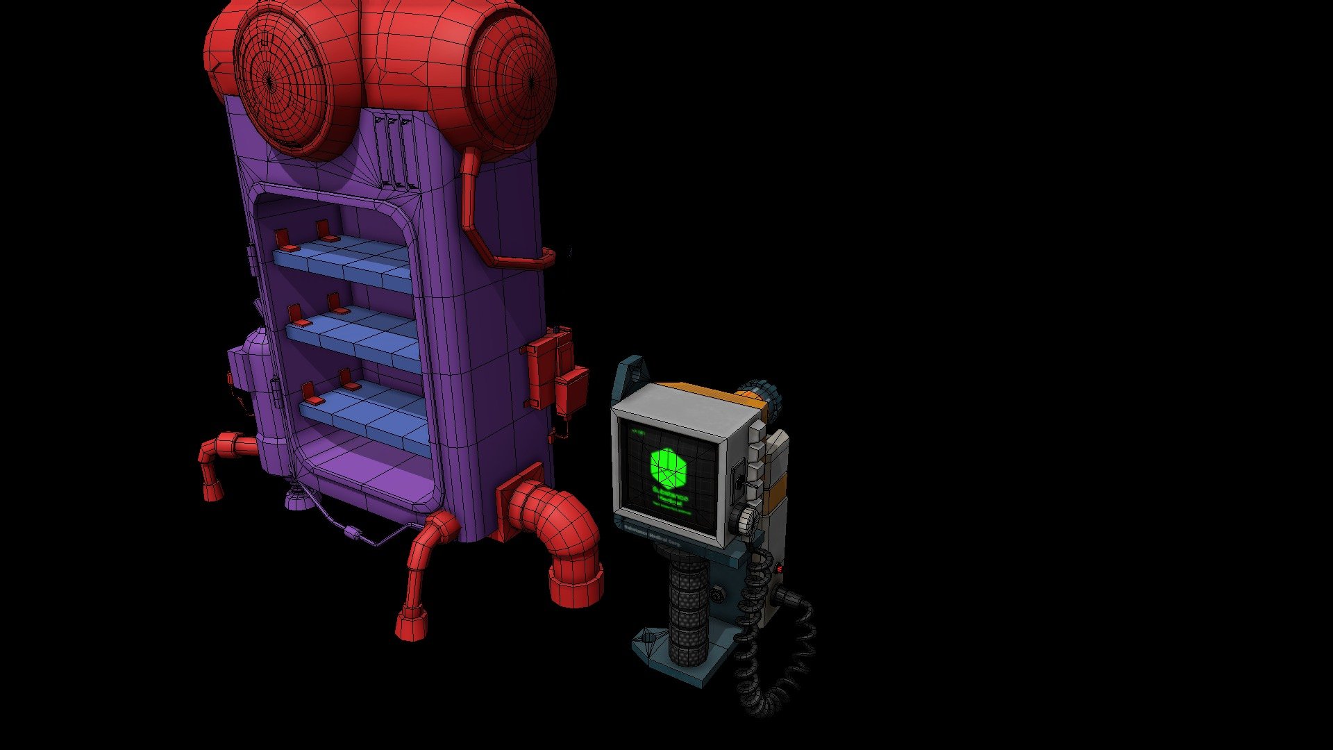 Props Scene for reference - Download Free 3D model by fwdaveb [1265631 ...