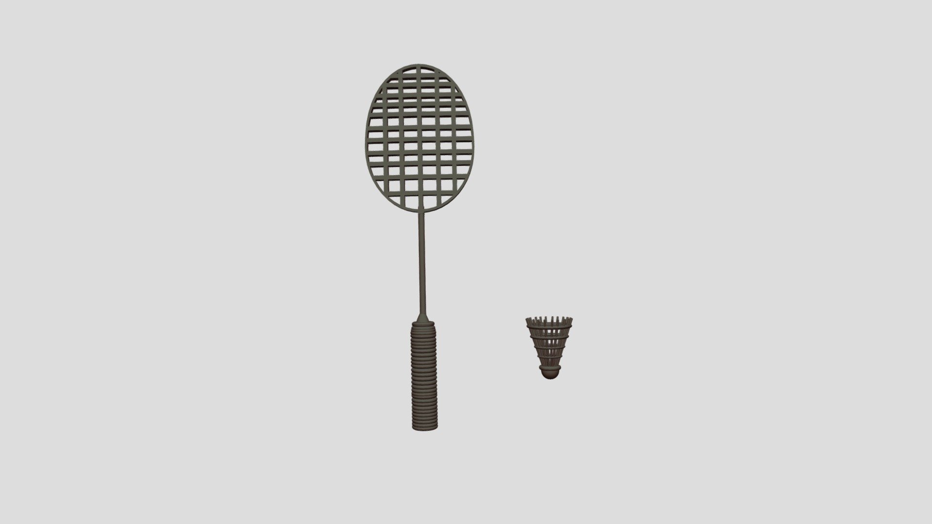 Badminton - Buy Royalty Free 3D model by Karan.Malhotra [126567a ...