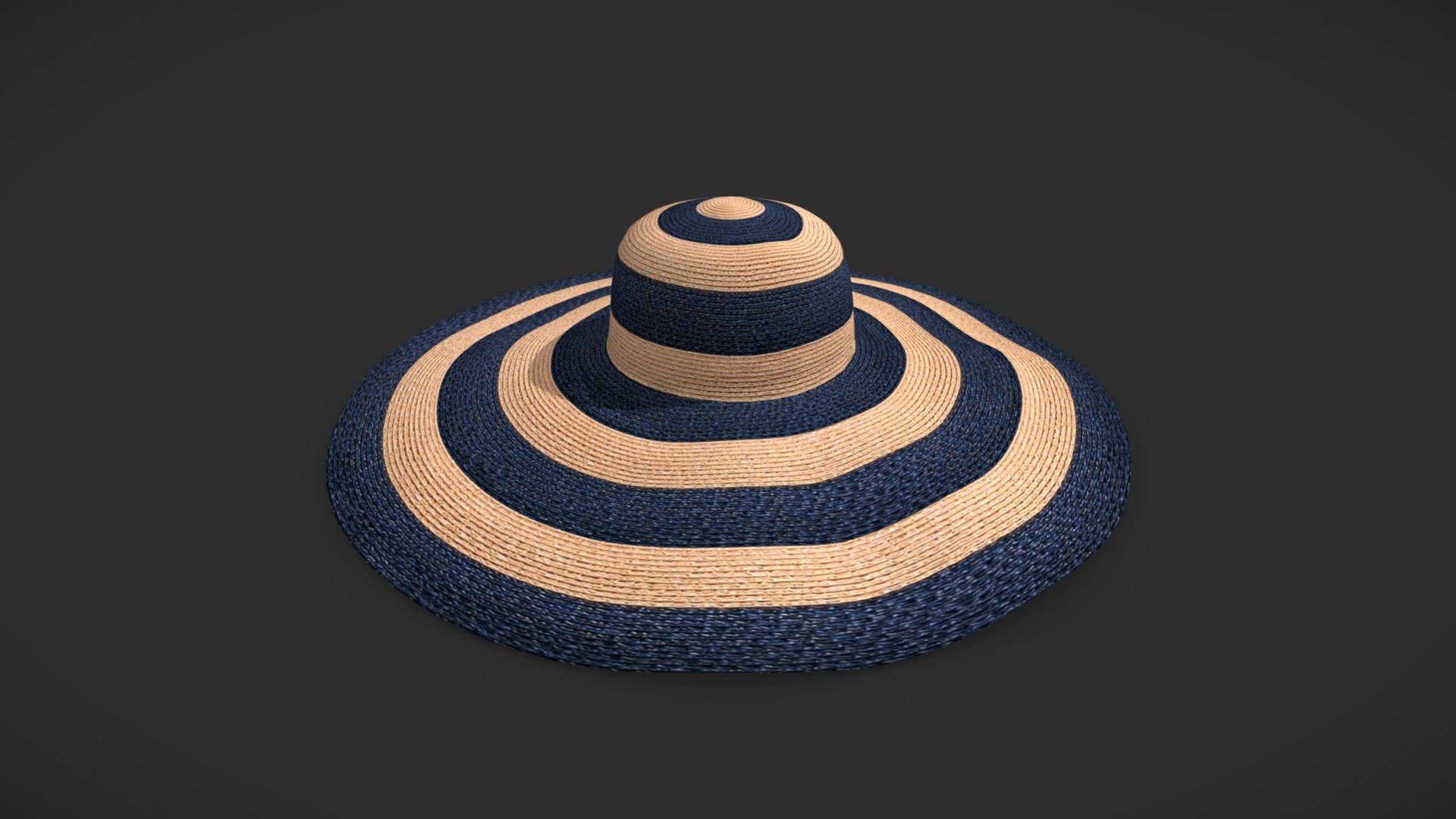 Ladies hat - 3D model by Ashok.Sasidharan [12662b1] - Sketchfab