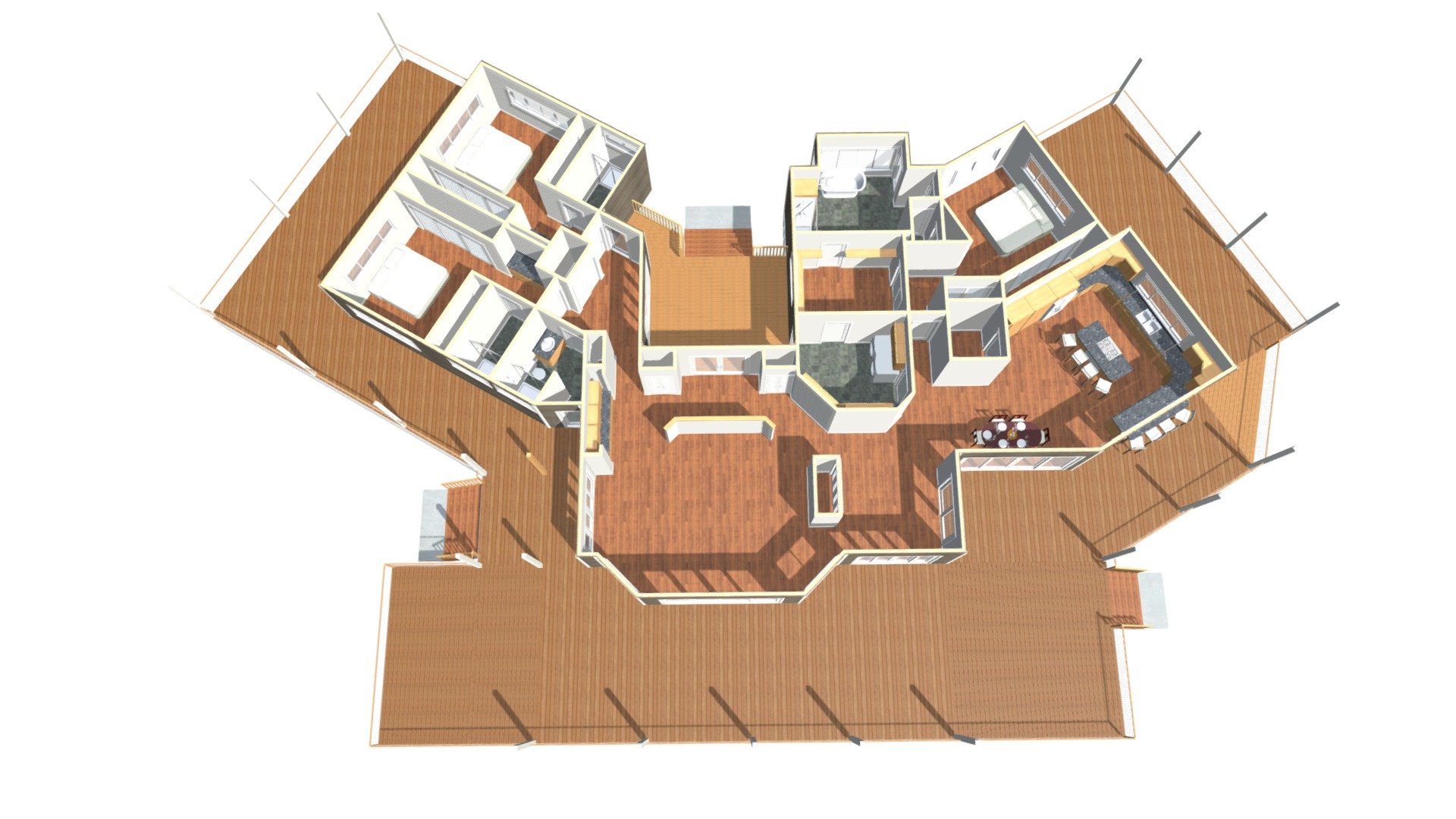 North Star PLAN 5 FLOOR VIEW - 3D model by Pro Draft, Inc. (@prodraft ...