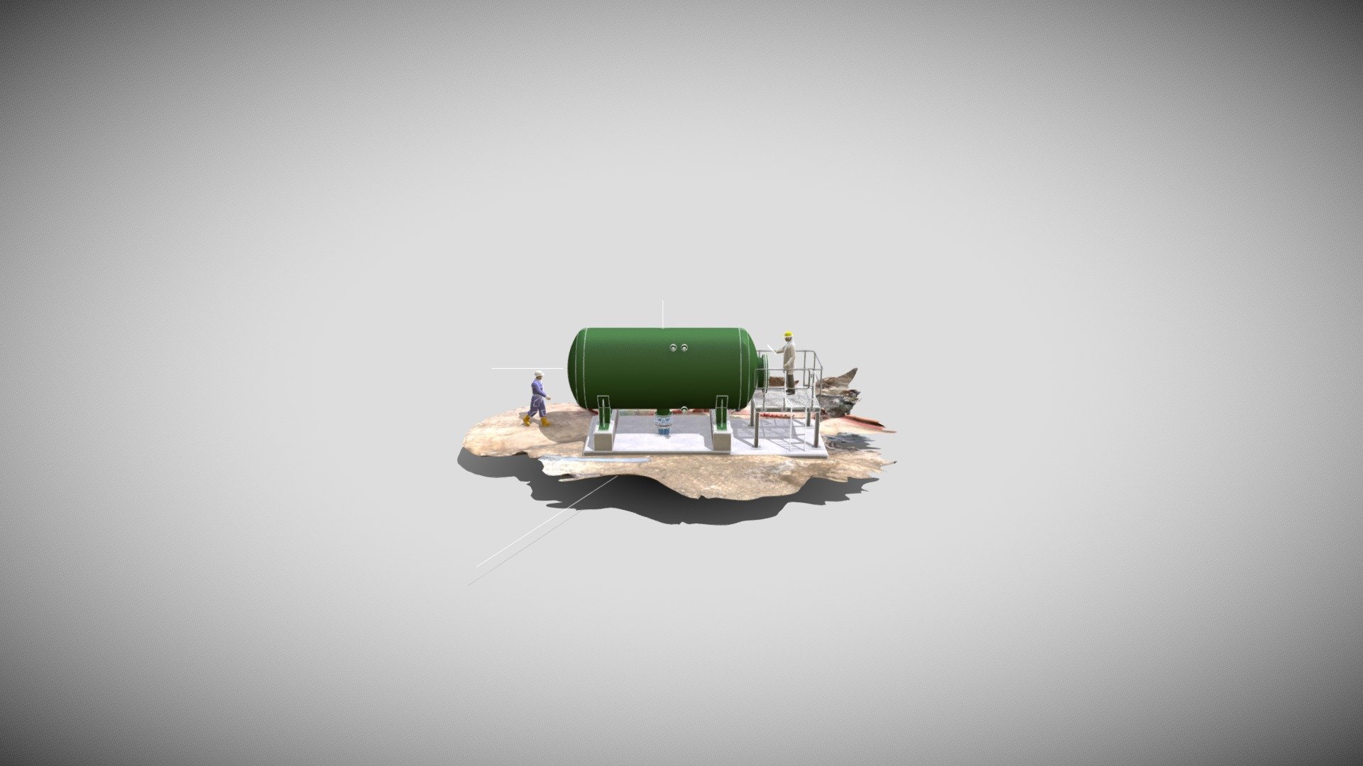 Surge vessel - 3D model by ksa2020 / Dezine 2020 (@ksa2020) [12670a5 ...