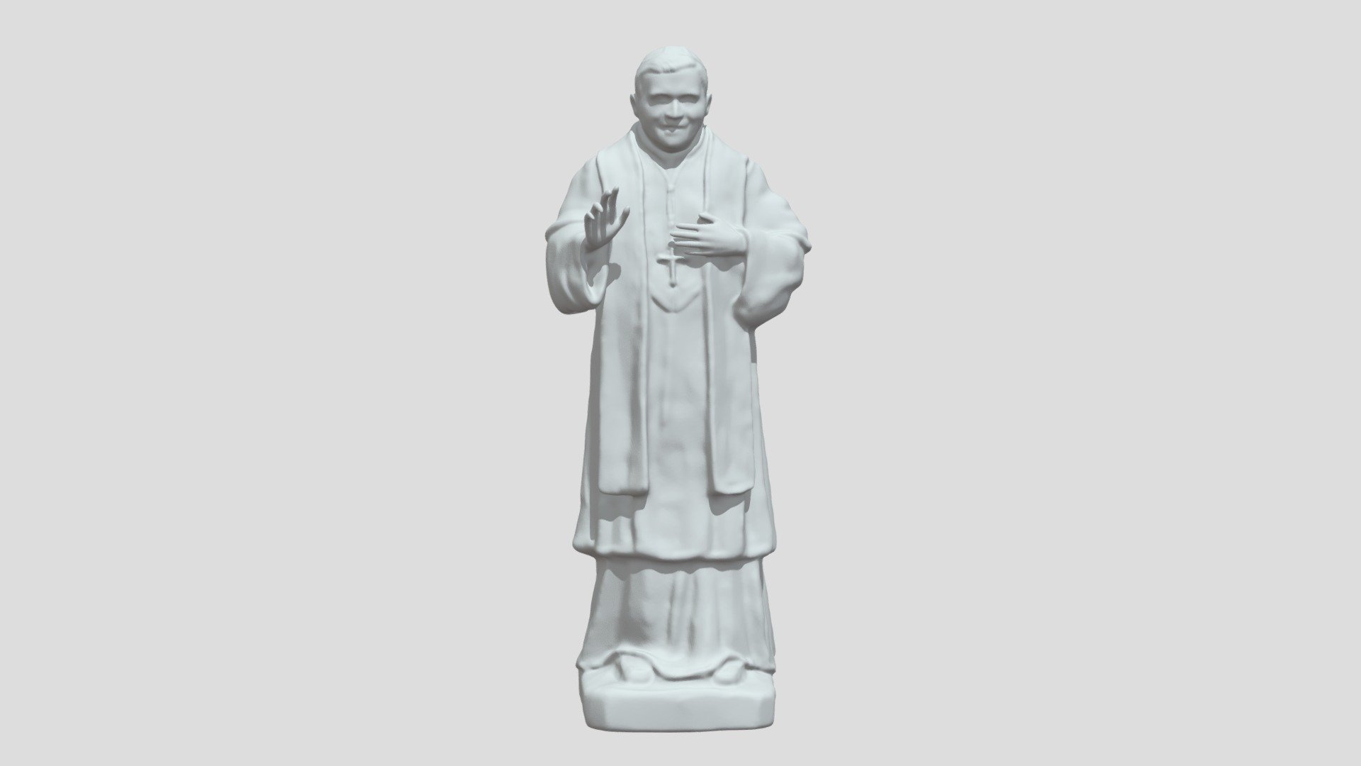 Pope Benedict XVI - 3D model by brendowize [1267f04] - Sketchfab
