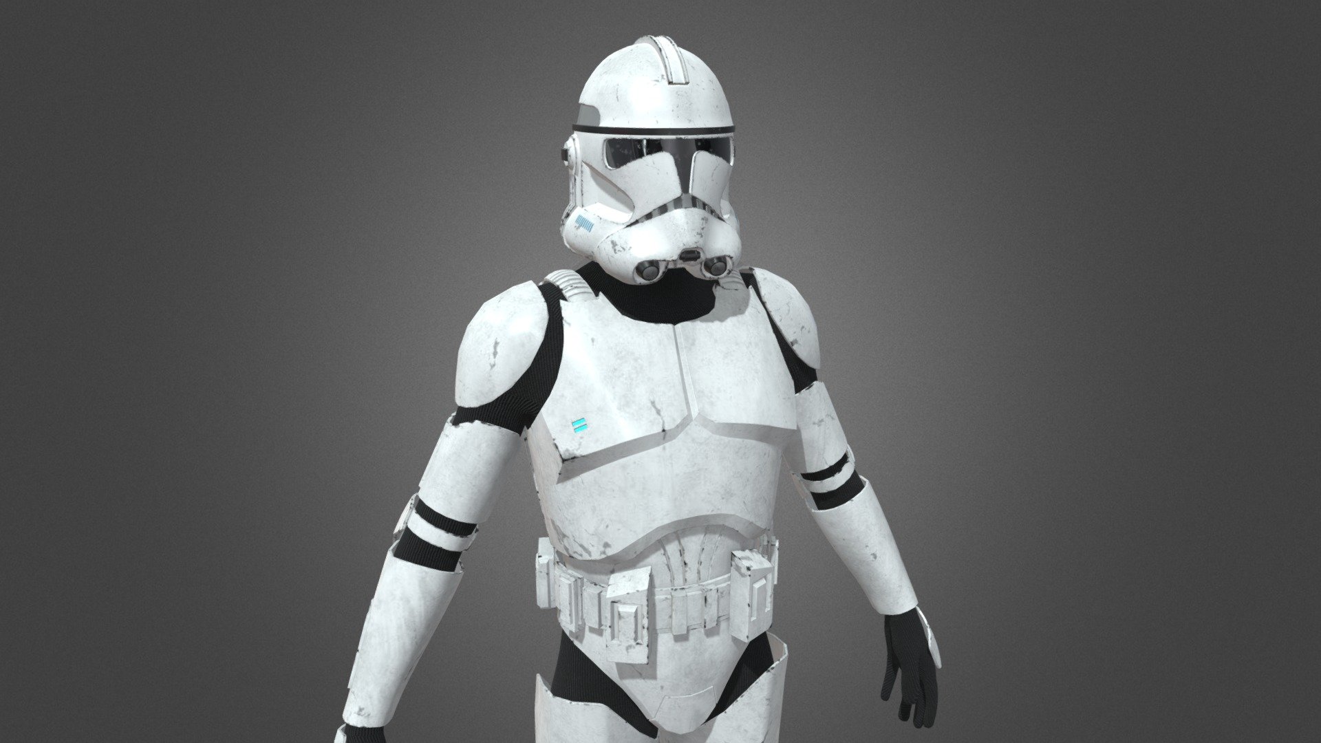 Clone trooper phase 2 - 3D model by SanglierCorse [1267f56] - Sketchfab