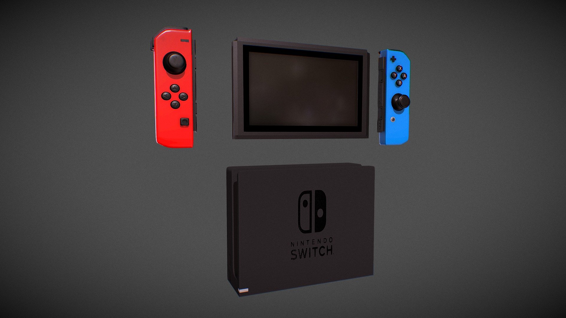 Nintendo Switch - Download Free 3D model by Sin Red (@SinRed) [1268b98 ...