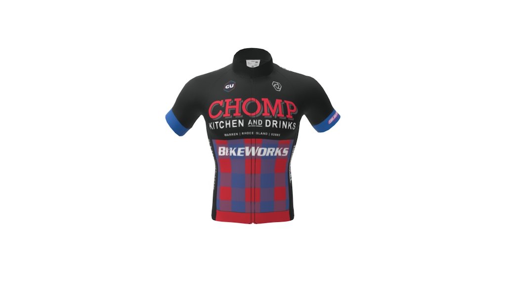 BONK! Cycling Production Jersey 5 - 3D model by Roz [126967f] - Sketchfab