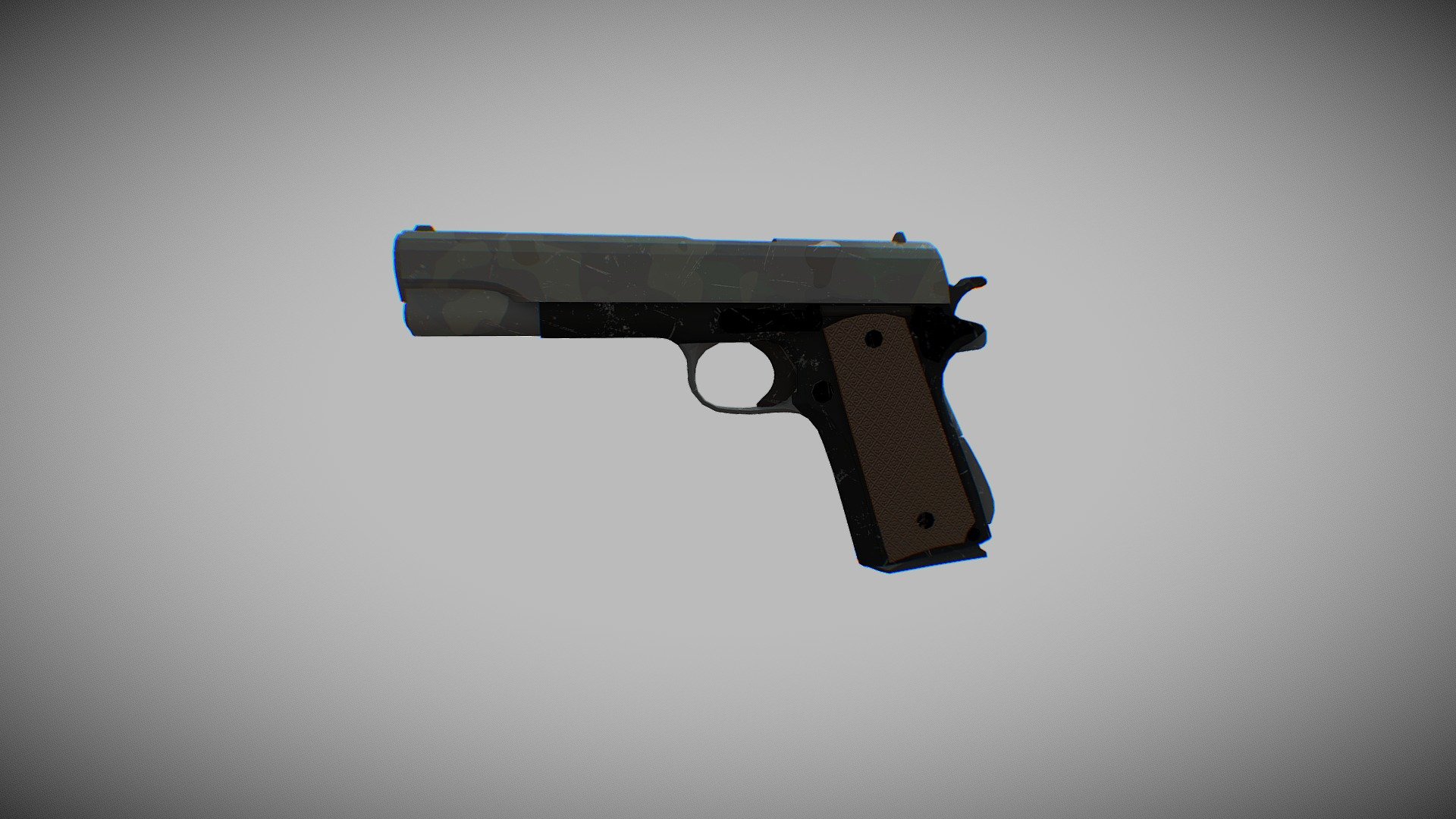 Pistol Colt M1911 - 3D model by Rieleto [126b2a7] - Sketchfab