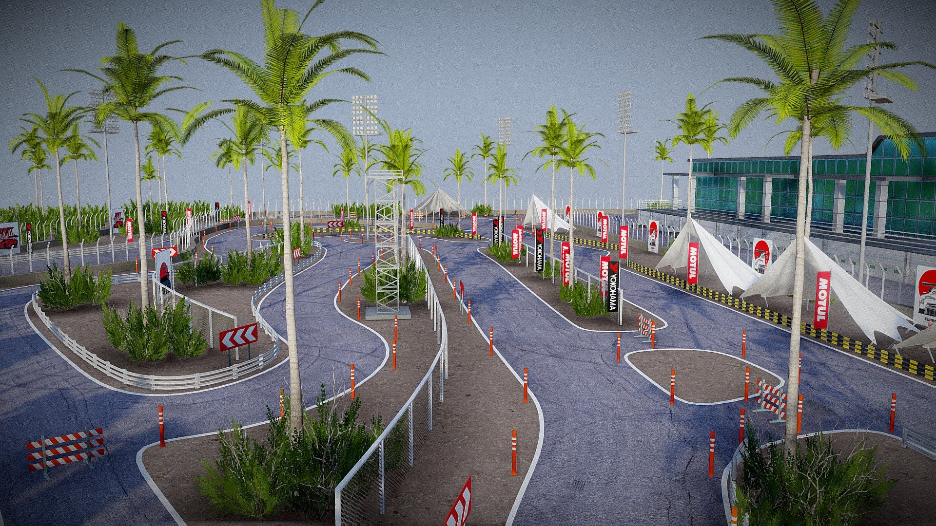 Drift Race Track - Buy Royalty Free 3D model by Nicholas-3D ...