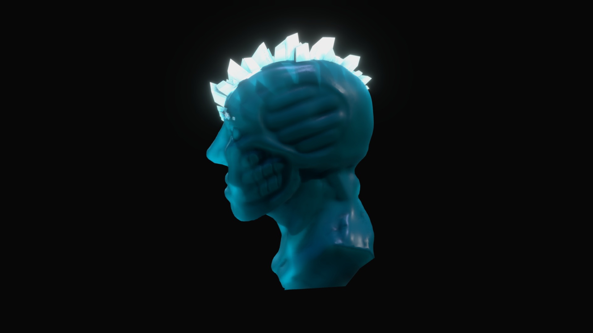 Crystal Mohawk - Download Free 3D model by Chaitanya Krishnan ...