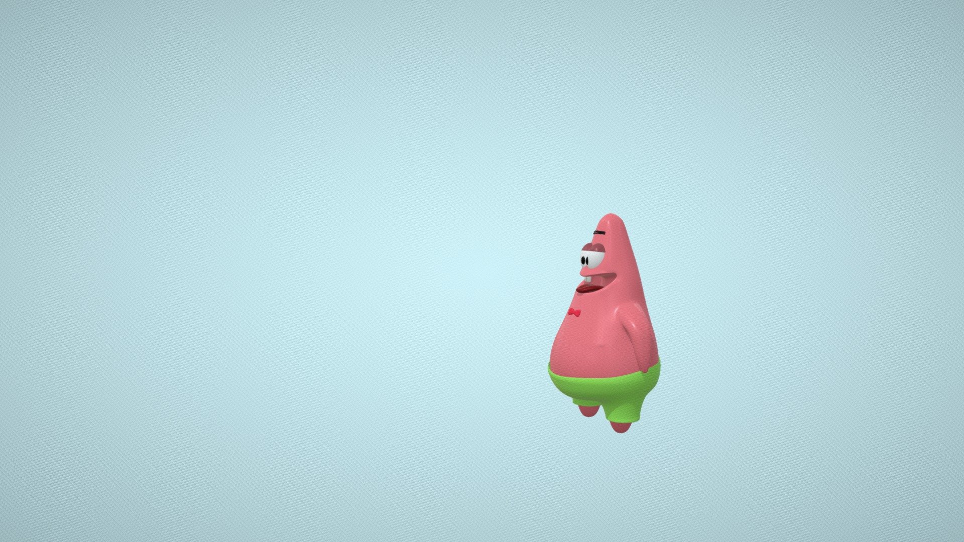 Patrick Star - Blender Character - 3D model by jkaeser [126c3c0 ...