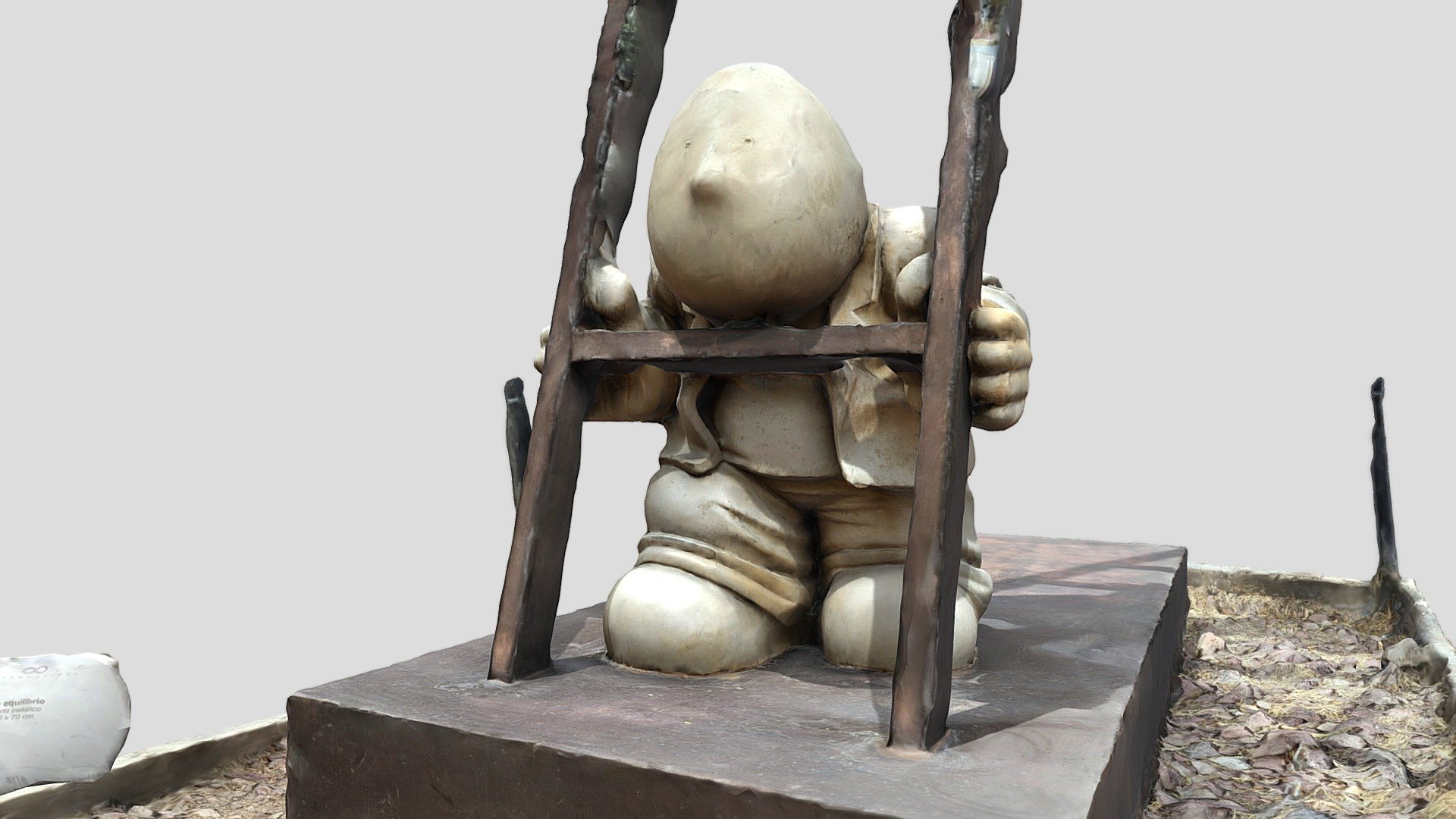 Escultura parte inferior en Fabrica La Aurora - Download Free 3D model ...