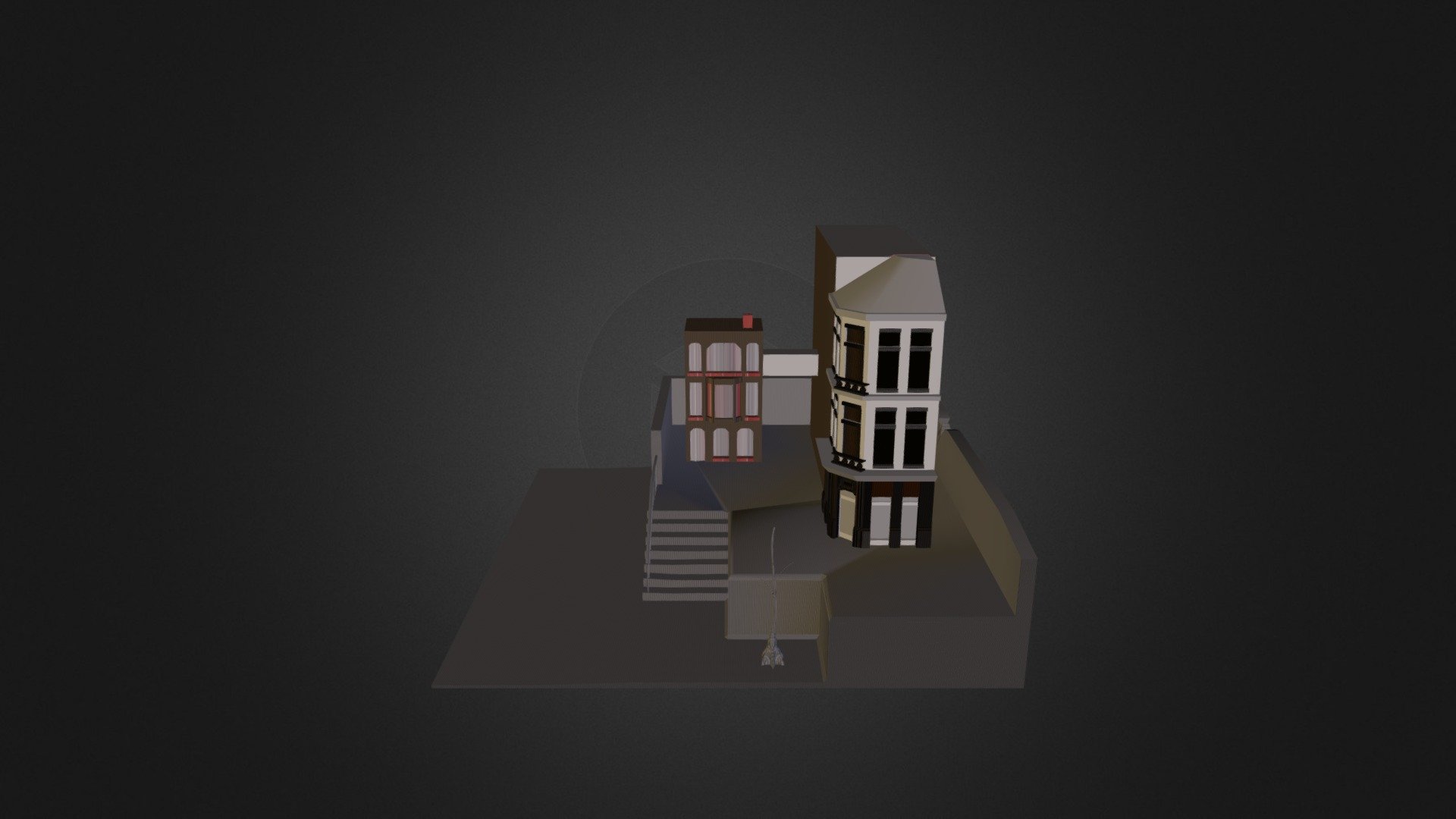 cityscene - 3D model by Nikodem Jacobs (@nikodemjacobs) [126da9a ...