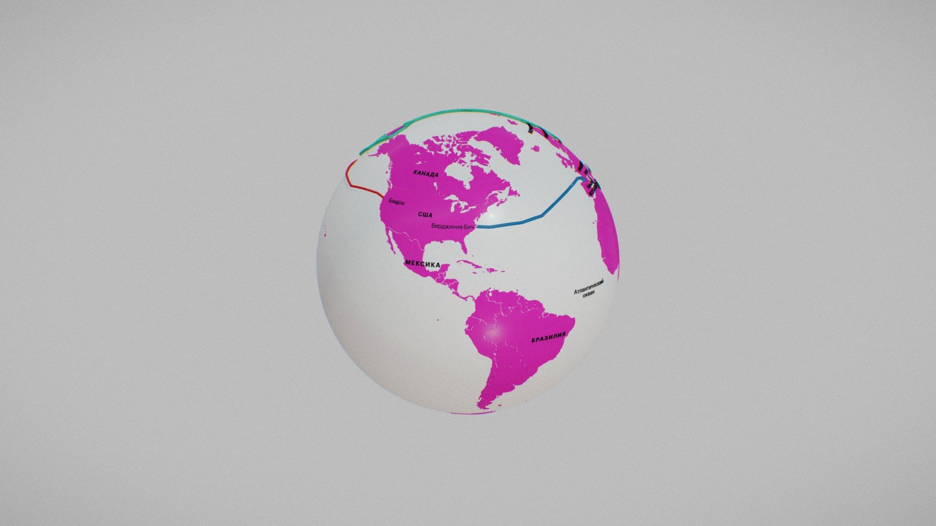 Earth Wires - 3D model by rbc.ru [126e14f] - Sketchfab