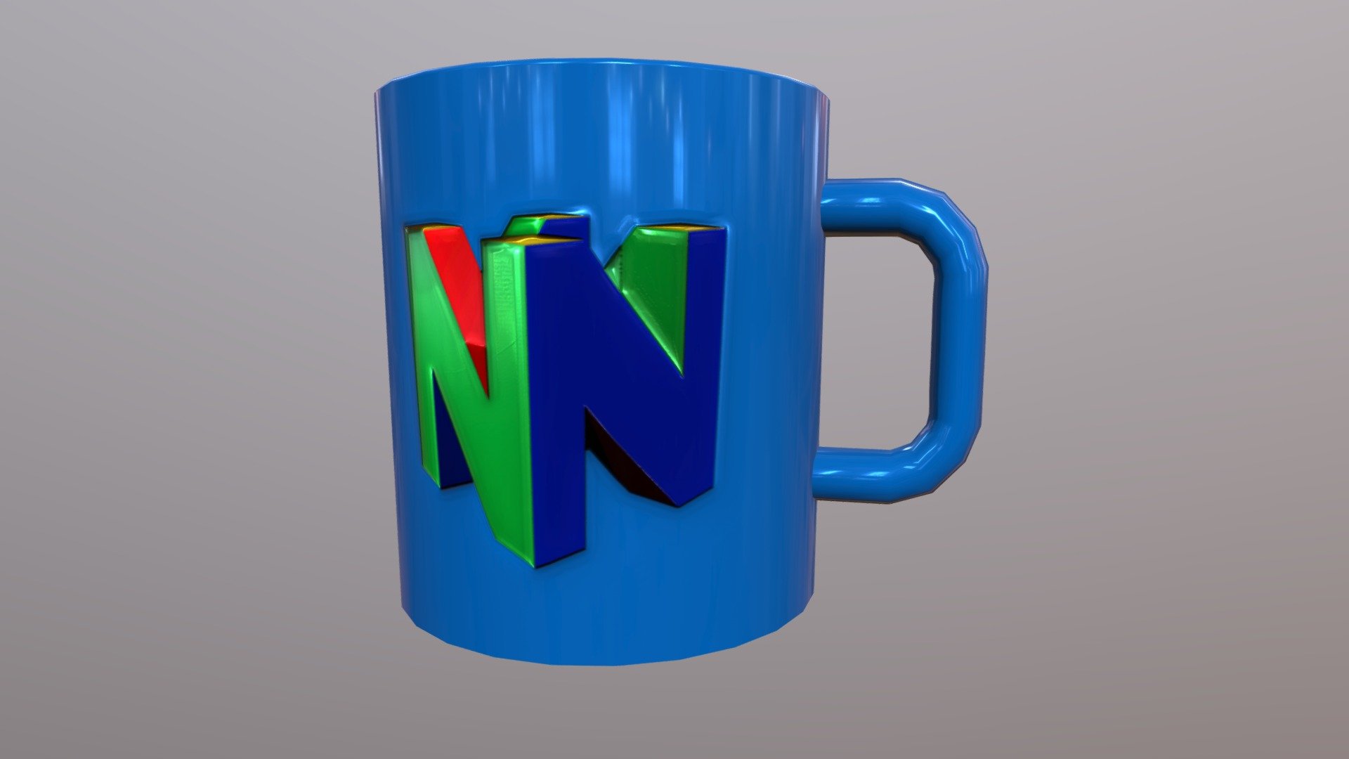 Cup Nintendo - 3D model by VanGX [1271bde] - Sketchfab