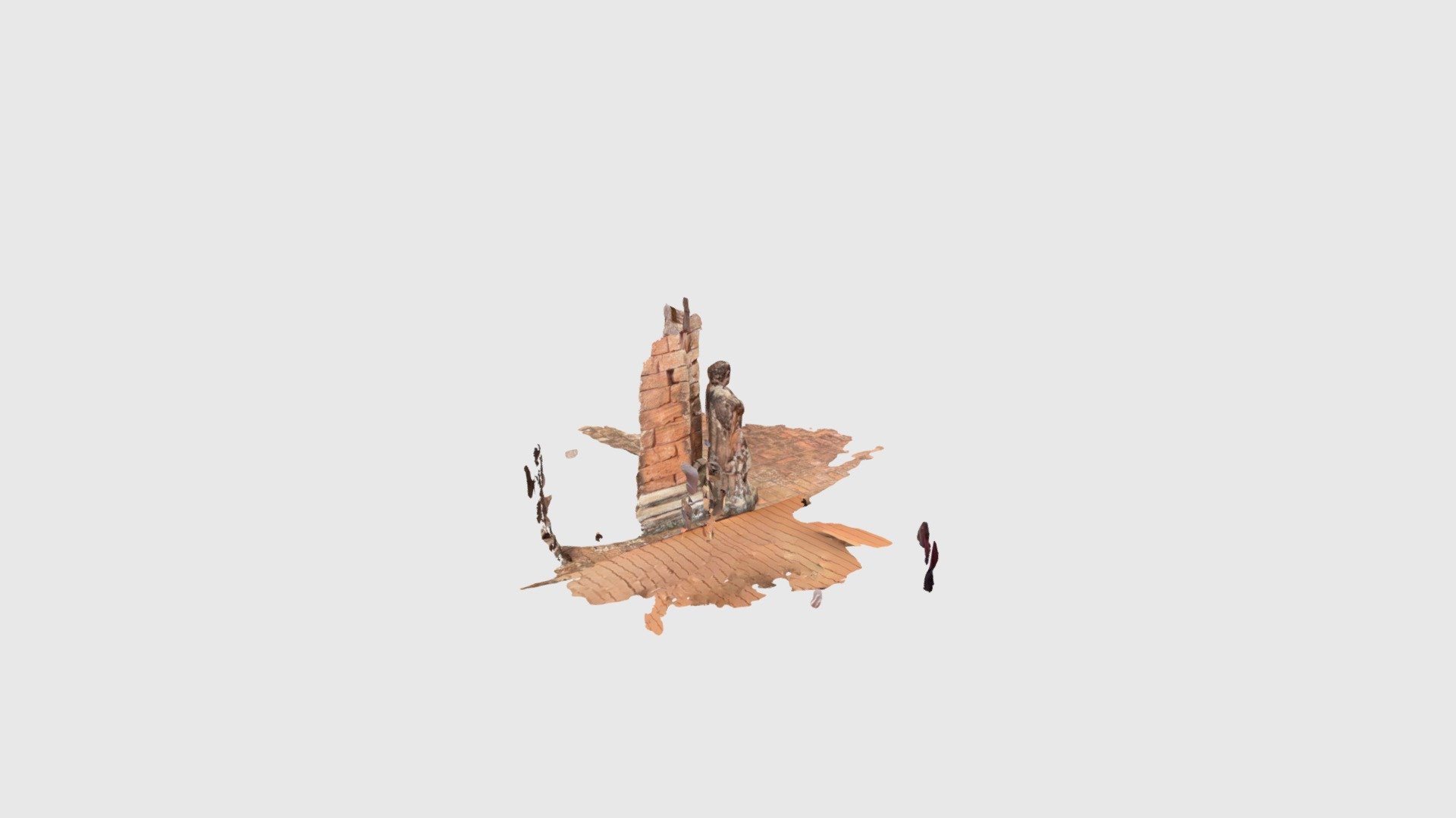 Estatua ruinas jesuitas - Download Free 3D model by tonyfeijo1985 ...