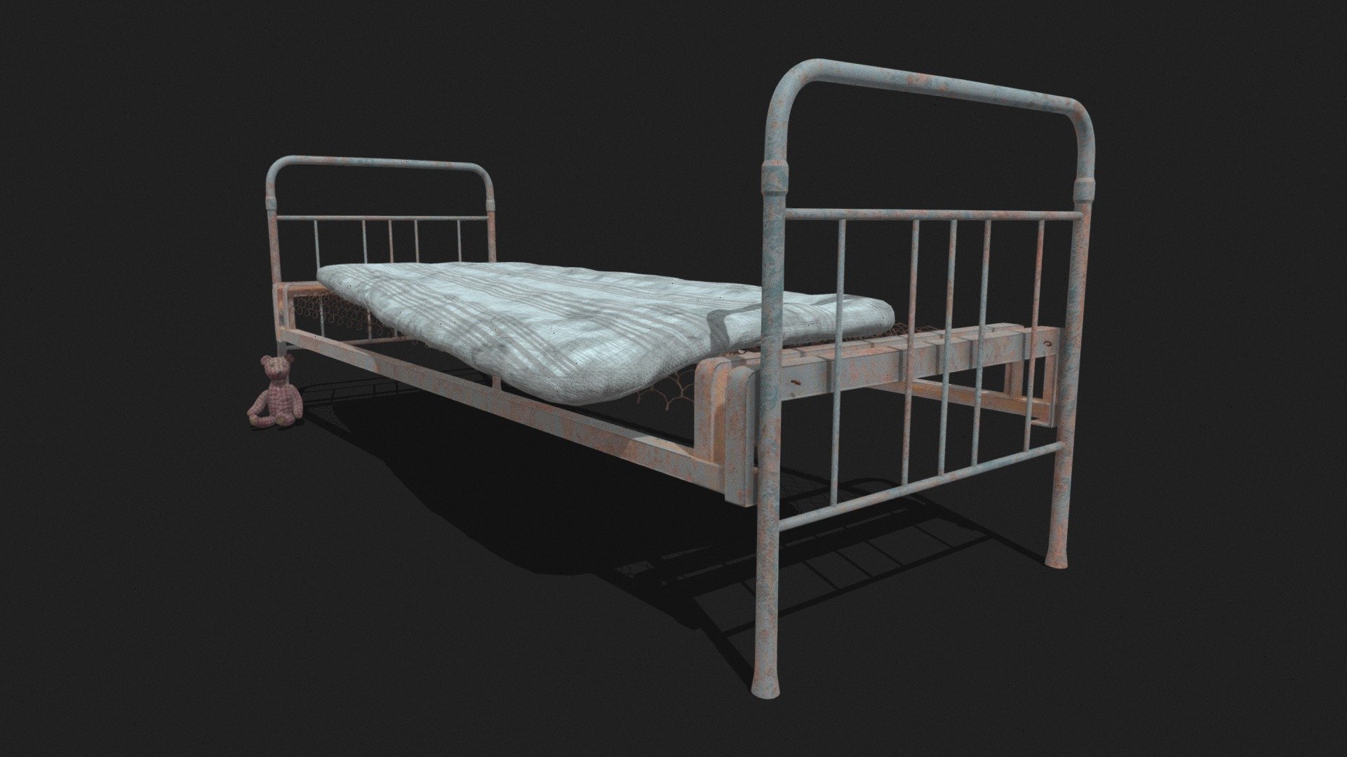 Bed_The_USSR - Buy Royalty Free 3D model by Vladislav99 [12730fb ...