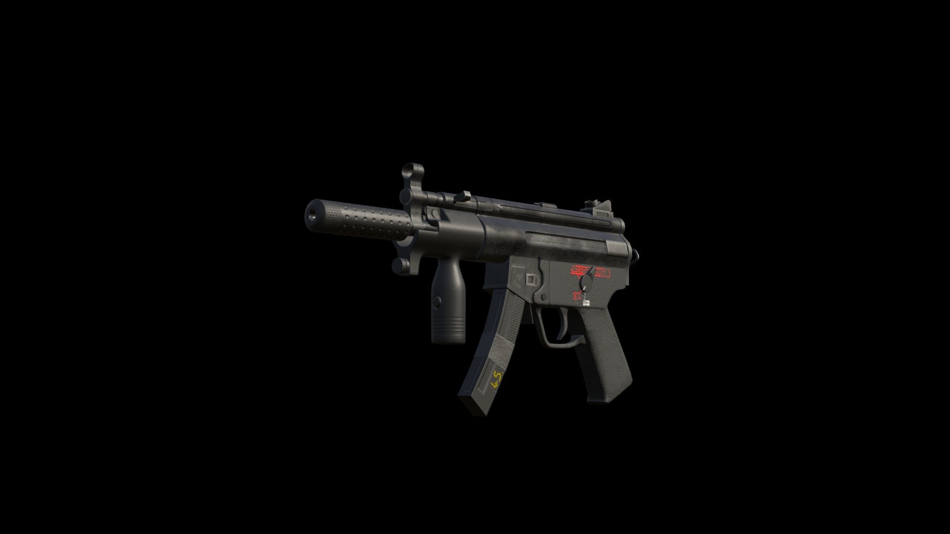 MP5K - 3D model by ImLiteral [12732f4] - Sketchfab