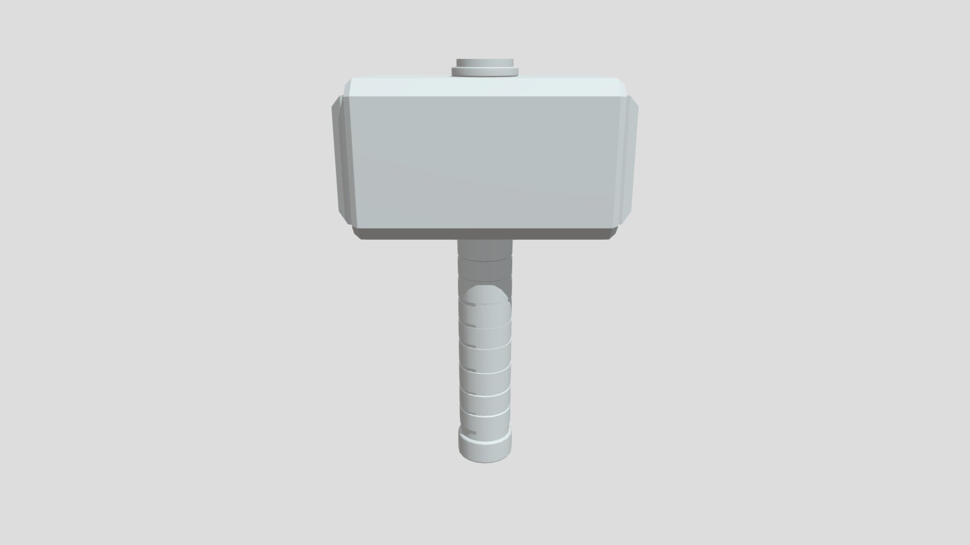 mjolnir - 3D model by Lucas_Morais [127438a] - Sketchfab