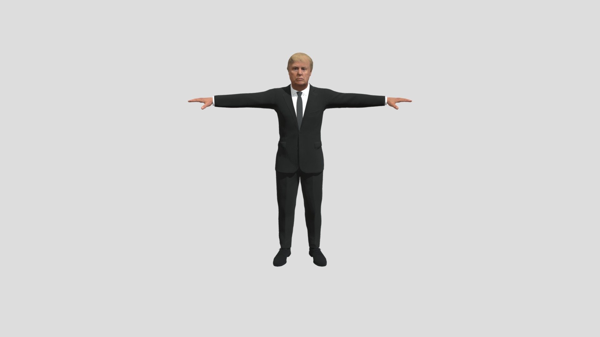 Donald Trump - Buy Royalty Free 3D model by Daniel.Pikl [1275def ...