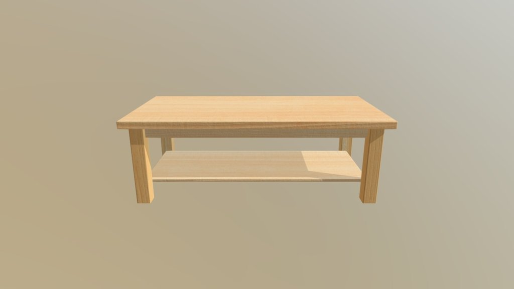 Coffee Table - 3D model by CIMachado-martins [1276a16] - Sketchfab