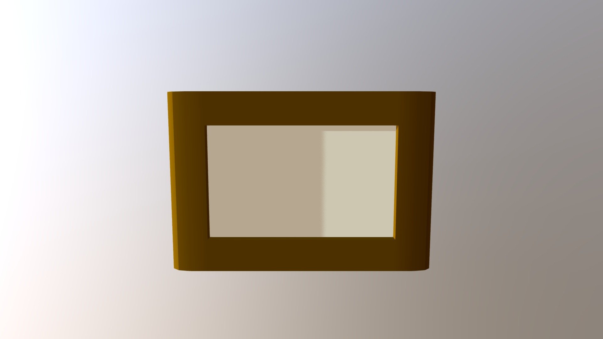 Picture Frame - 3D model by Emily Hill (@hill331) [1276cb3] - Sketchfab
