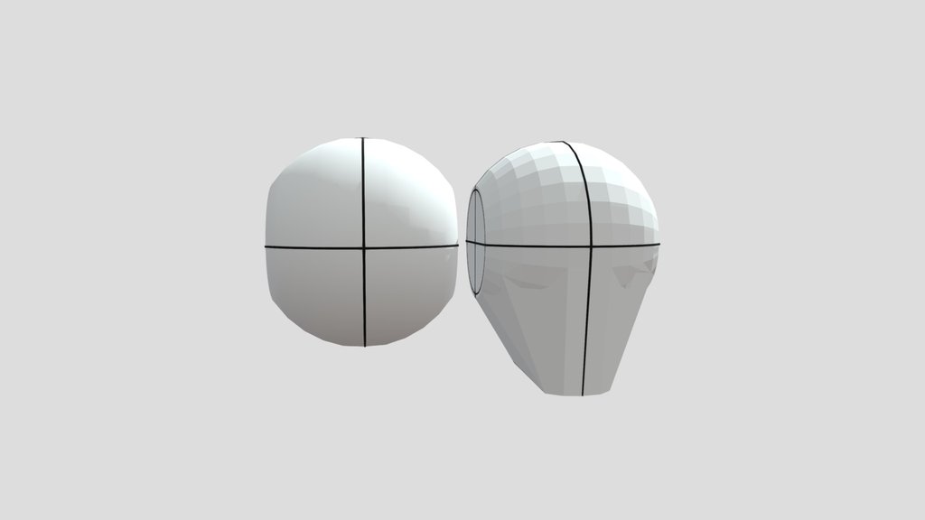 Loomis Heads - A 3D model collection by ediri - Sketchfab