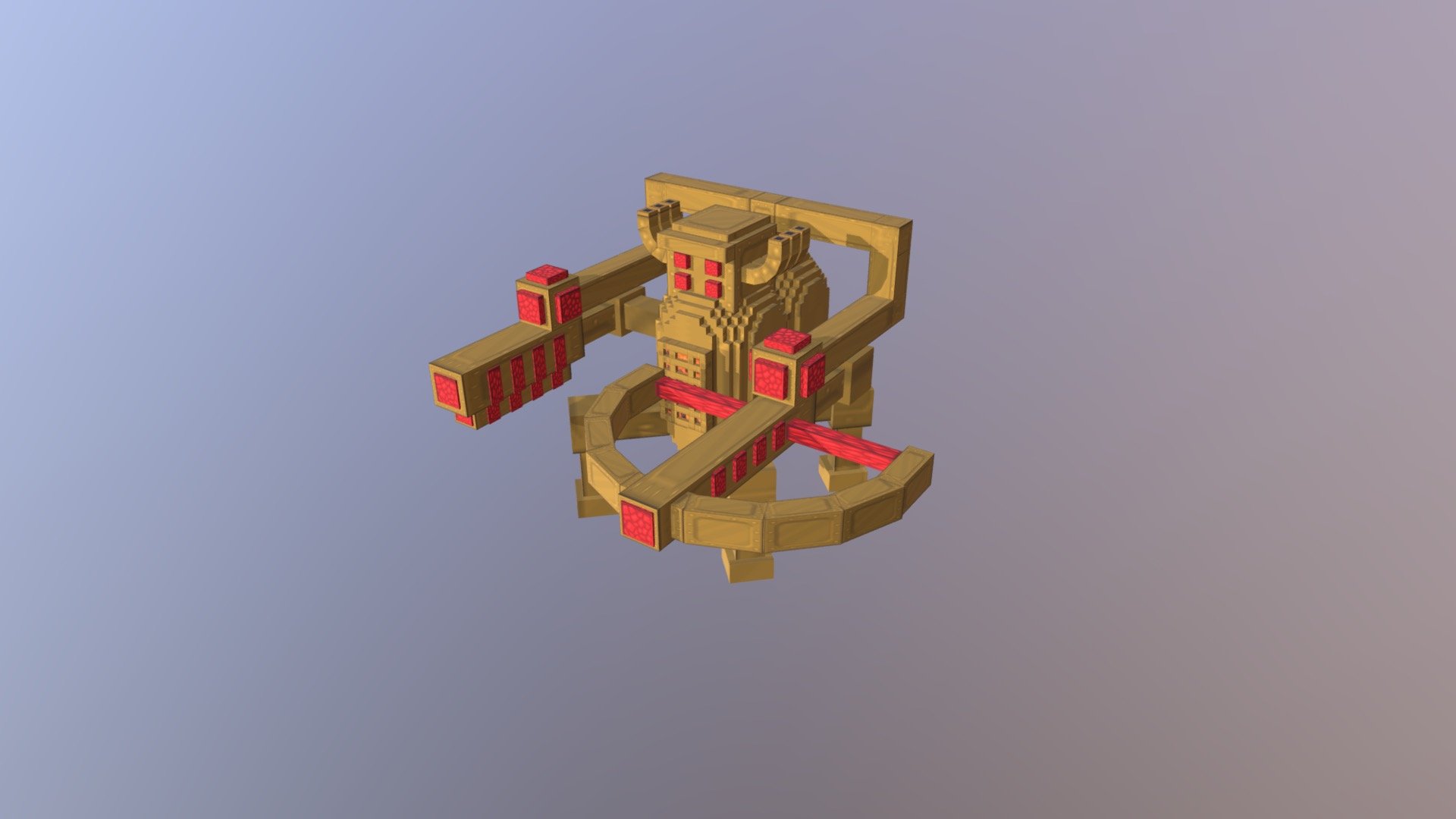 Machine Blaster - 3D model by ManMysterious [1279792] - Sketchfab